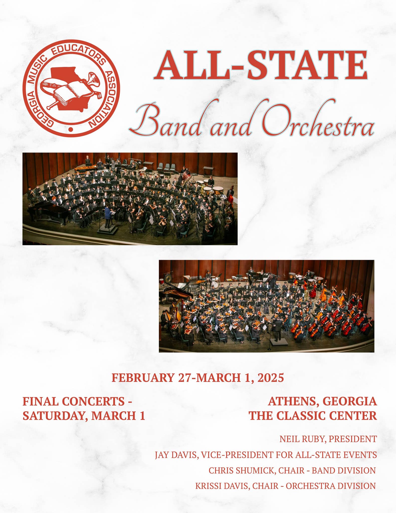 2025 GMEA All-State Band & Orchestra Program by Georgia Music Educators ...