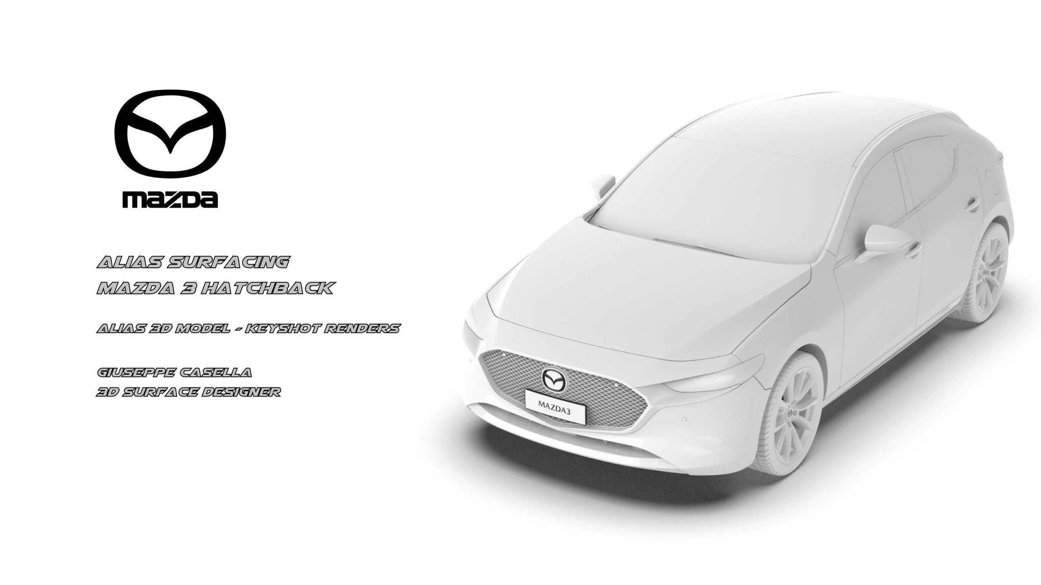 2021: Mazda 3 3D MODEL by GiuseppeCasella - Issuu