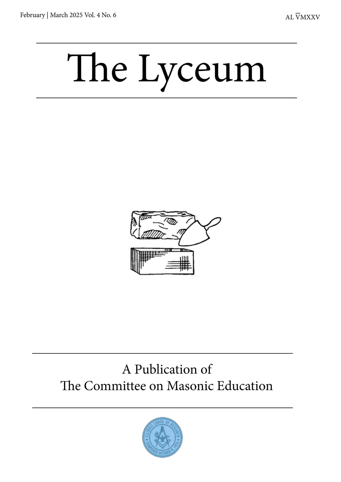 Feb-March 2025 Lyceum by Grand Lodge of IL - Issuu