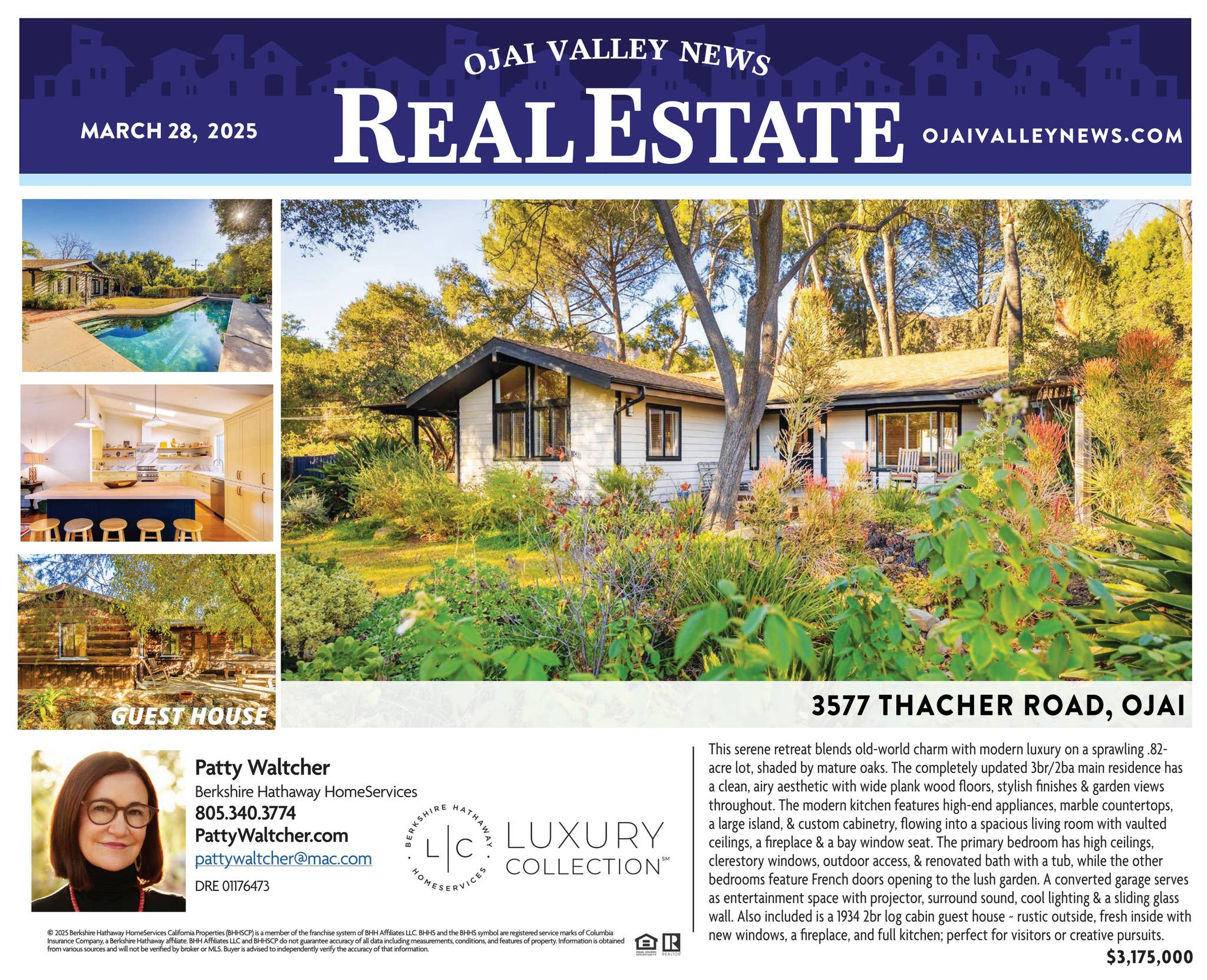 Real Estate Weekly ~ March 28, 2025 by Ojai Magazine - Issuu