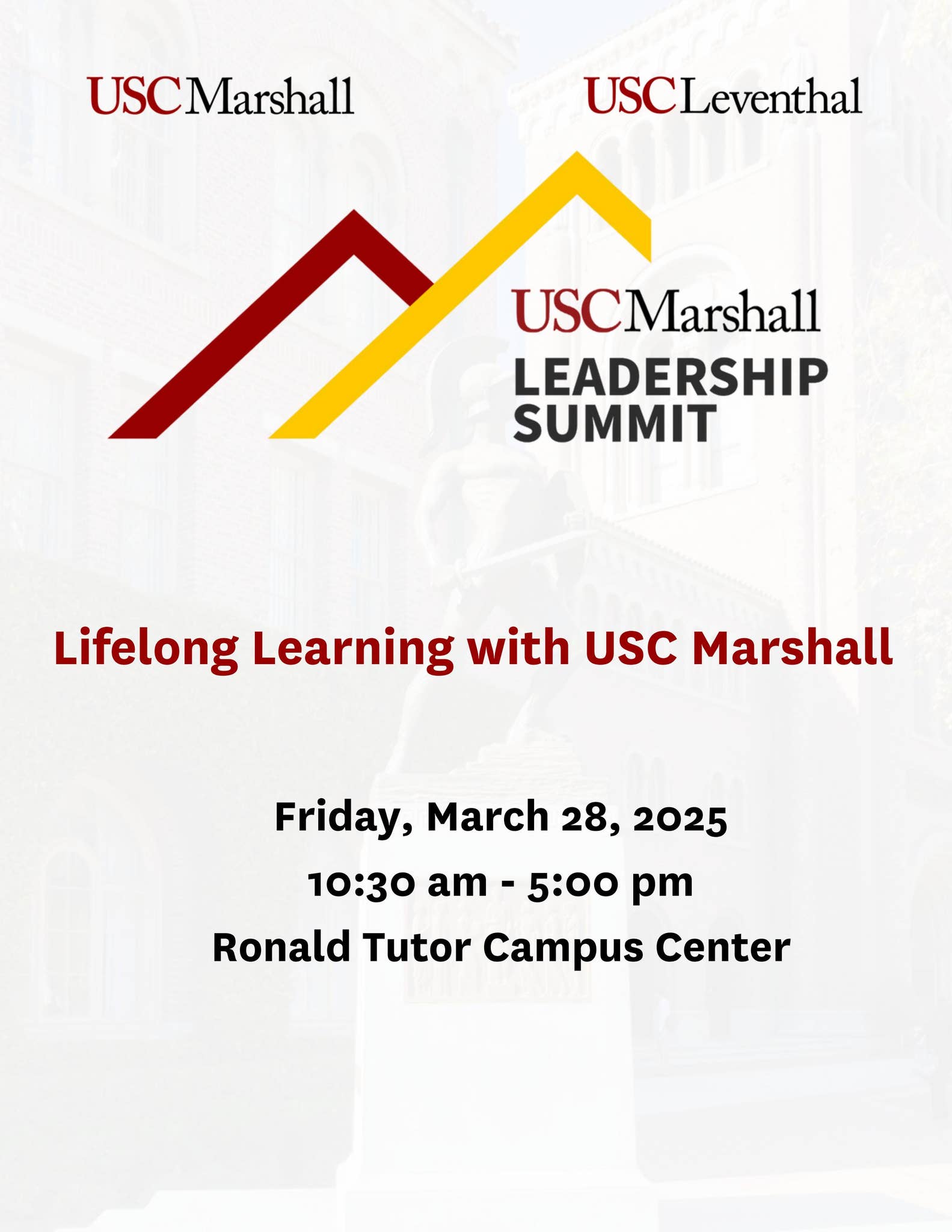 USC Leadership Summit 2025 Digital Program by uscmarshall - Issuu