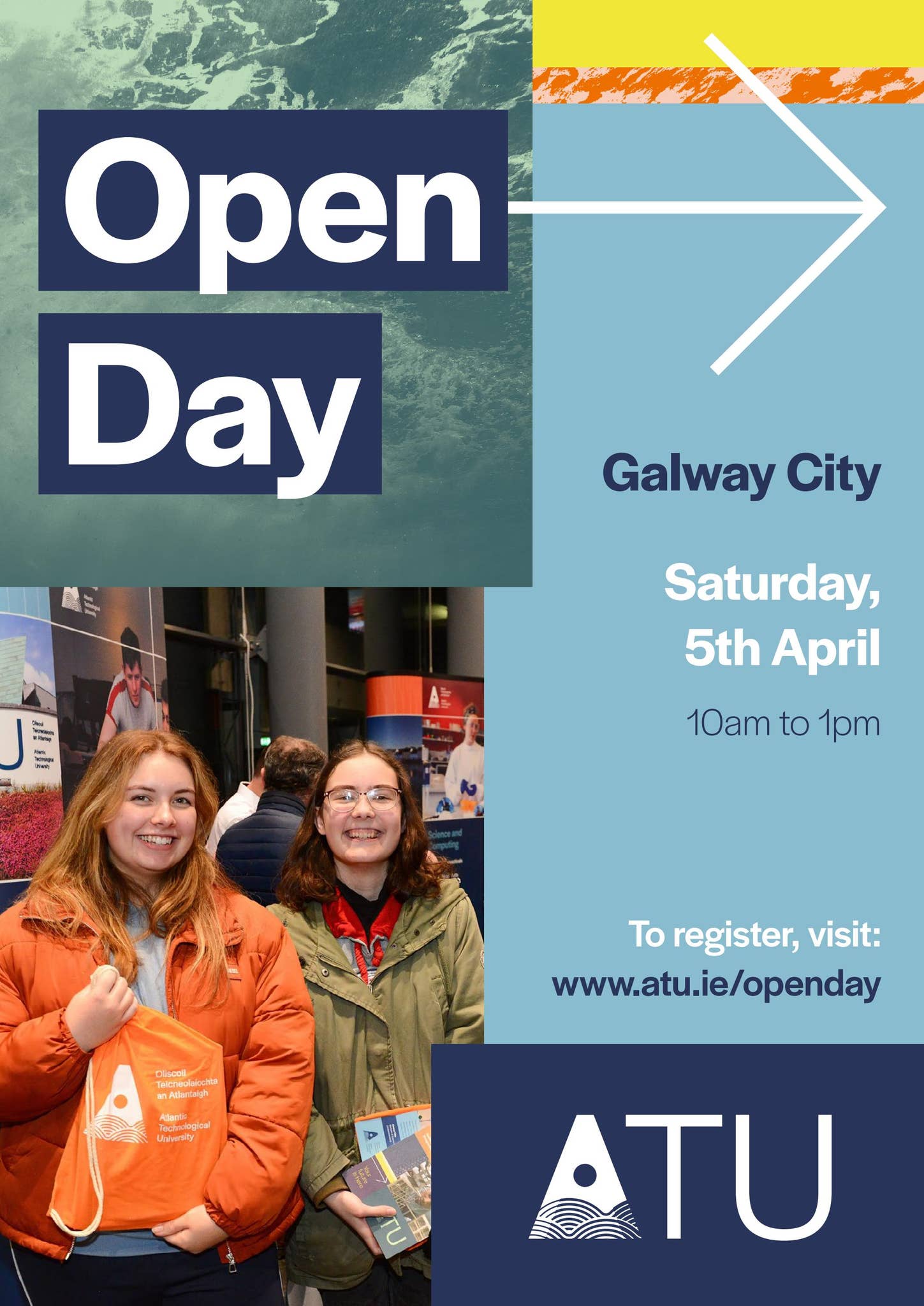 ATU Galway Open Day April 5 2025 Flyer by Atlantic Technological ...