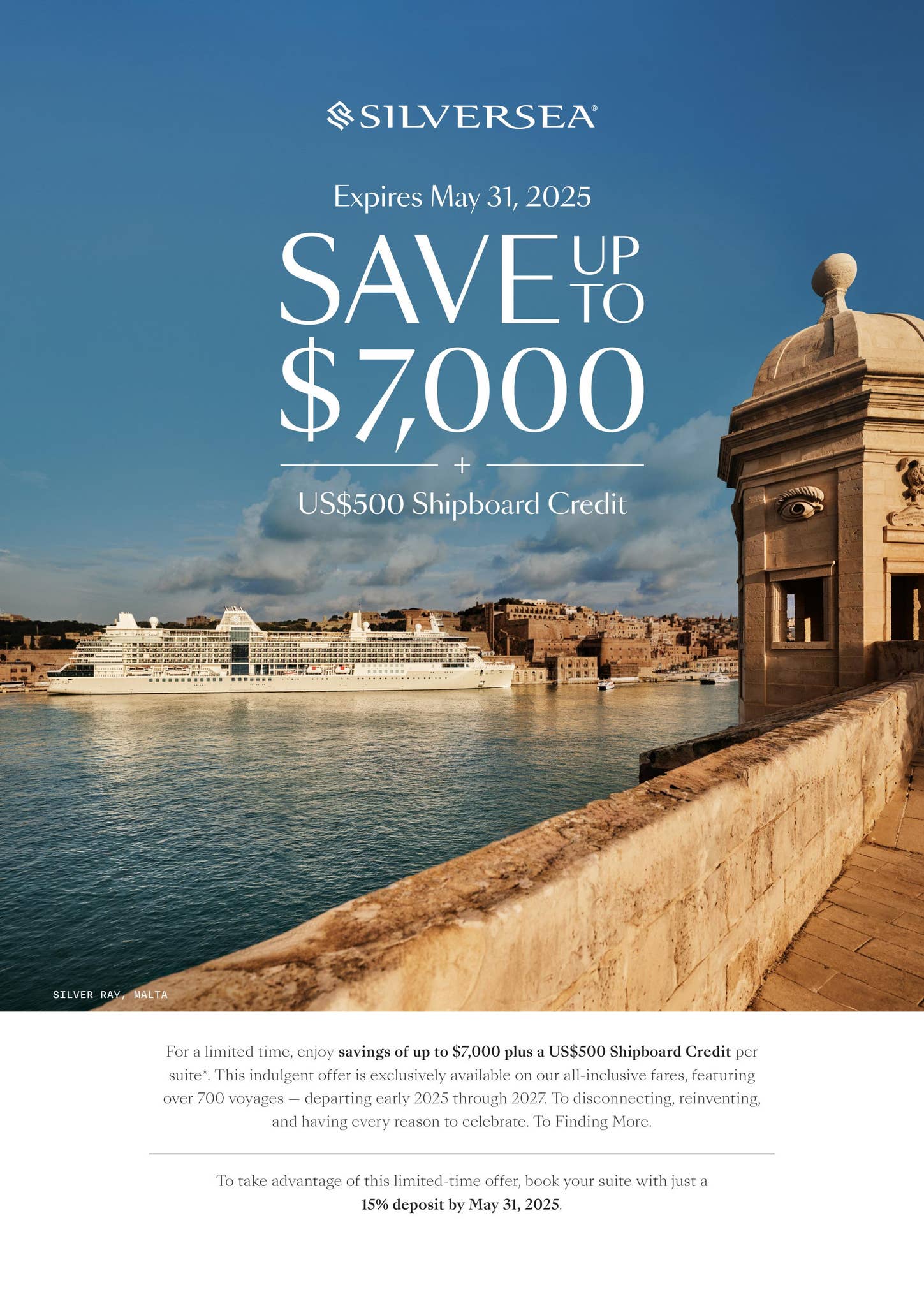 SAVE UP TO $7,000 + US$500 Shipboard Credit_AUD by Silversea - Issuu