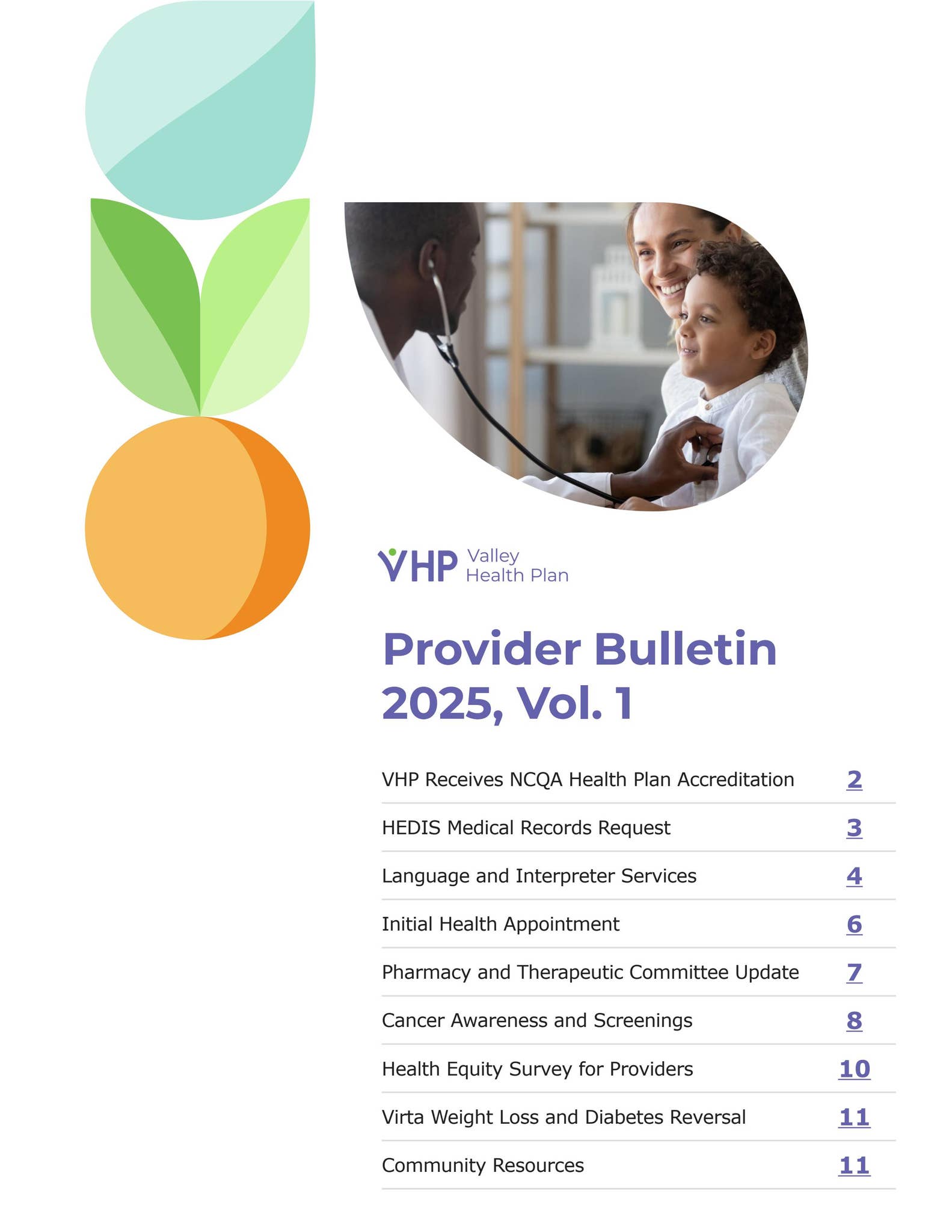 Provider Bulletin Volume One 2025 EN by Valley Health Plan - Issuu