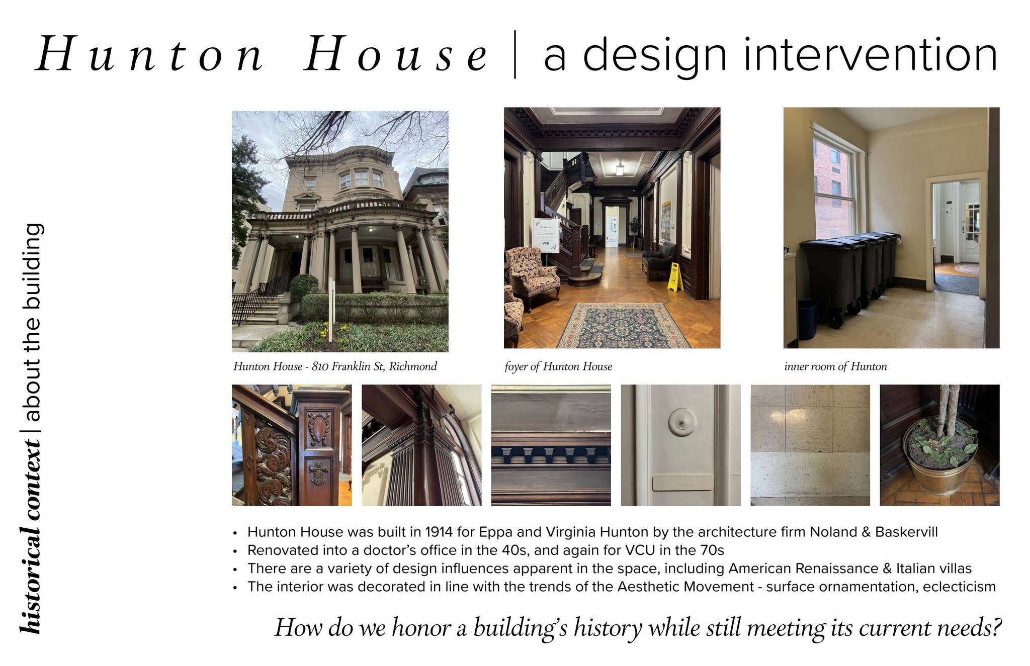 Hunton House Design Intervention Presentation by Maddie Bean - Issuu