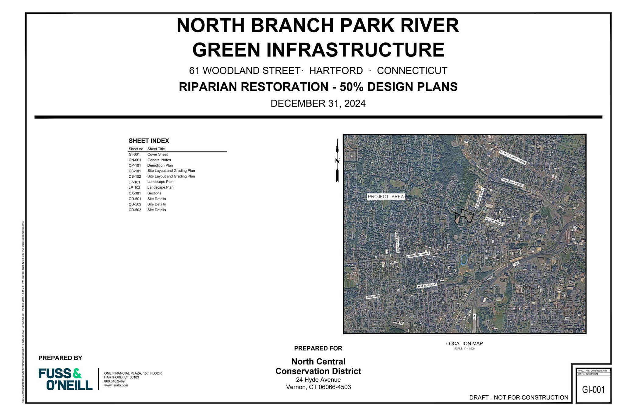 Green Infrastructure Permit Level Design Plans by Fuss & O'Neill - Issuu