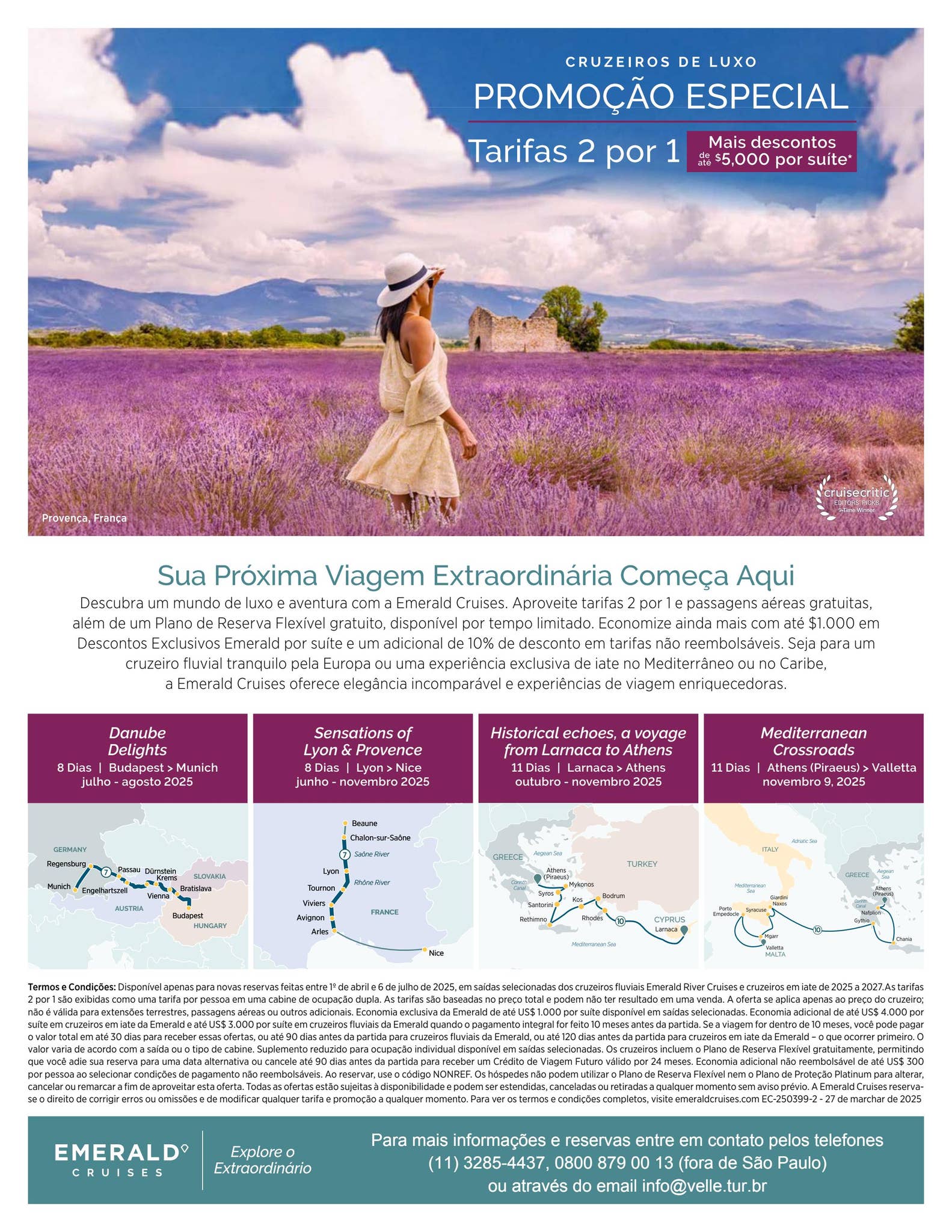 Emerald Cruises - LATAM - Q2 Offer Flyer by Scenic & Emerald Cruises US ...