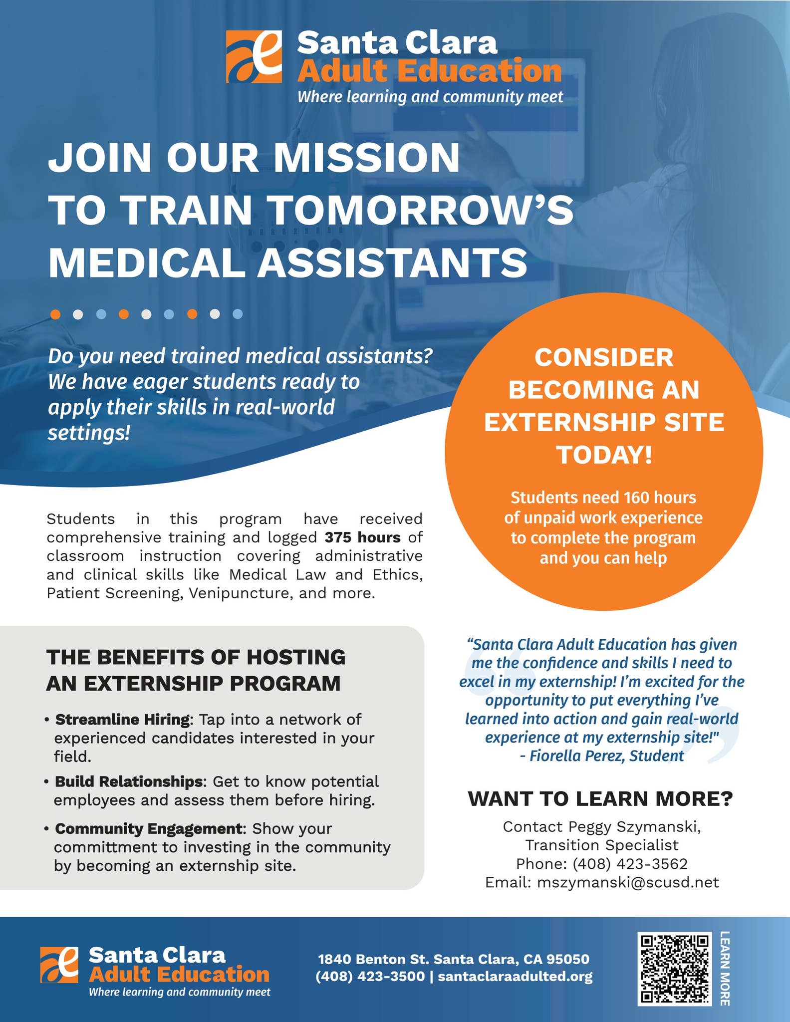SCAE Medical Assistant Program Externship Flyer by Akkedis Digital - Issuu