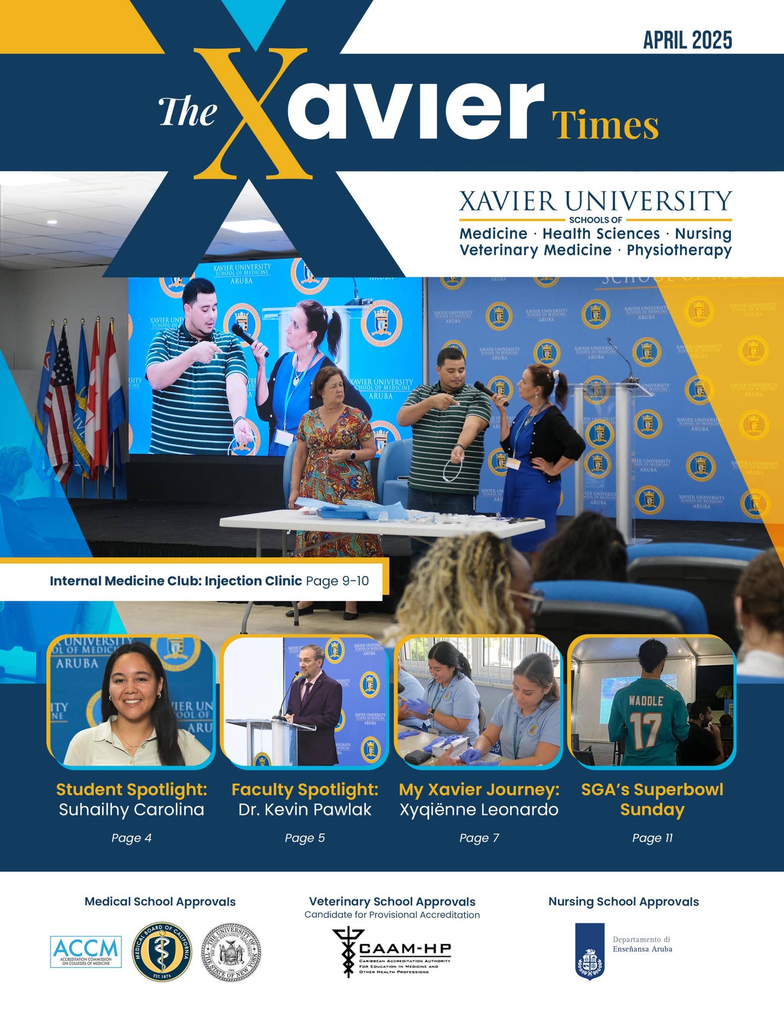 The Xavier Times April 2025 by Xavier University School of Medicine - Issuu