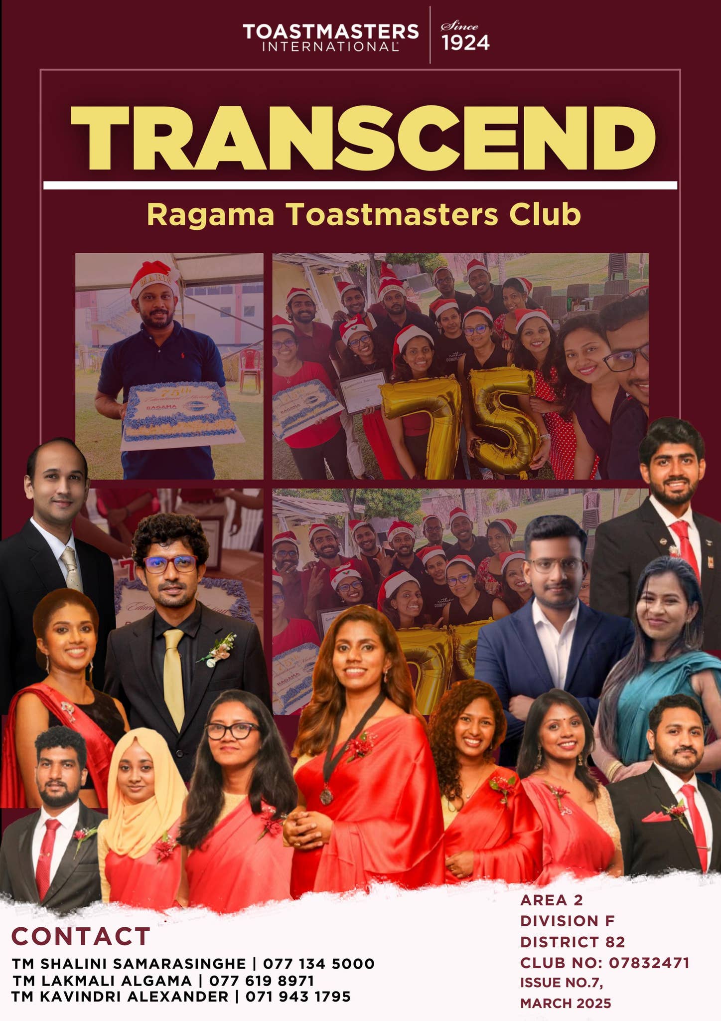 Newsletter by Ragama Toastmasters Club, Issue No 07, March 2025 by ...