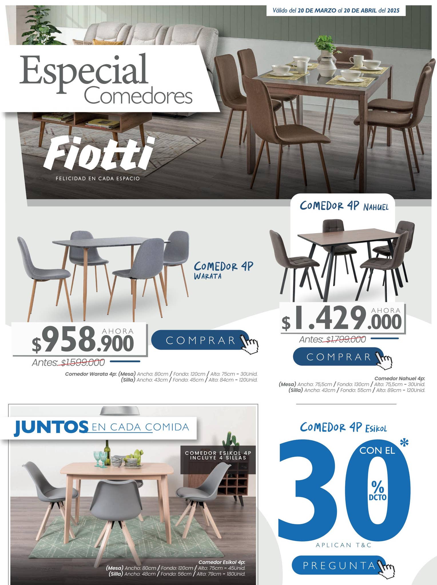 Especial de Comedores_FIOTTI by Fiotti Diseña tu Espacio - Issuu