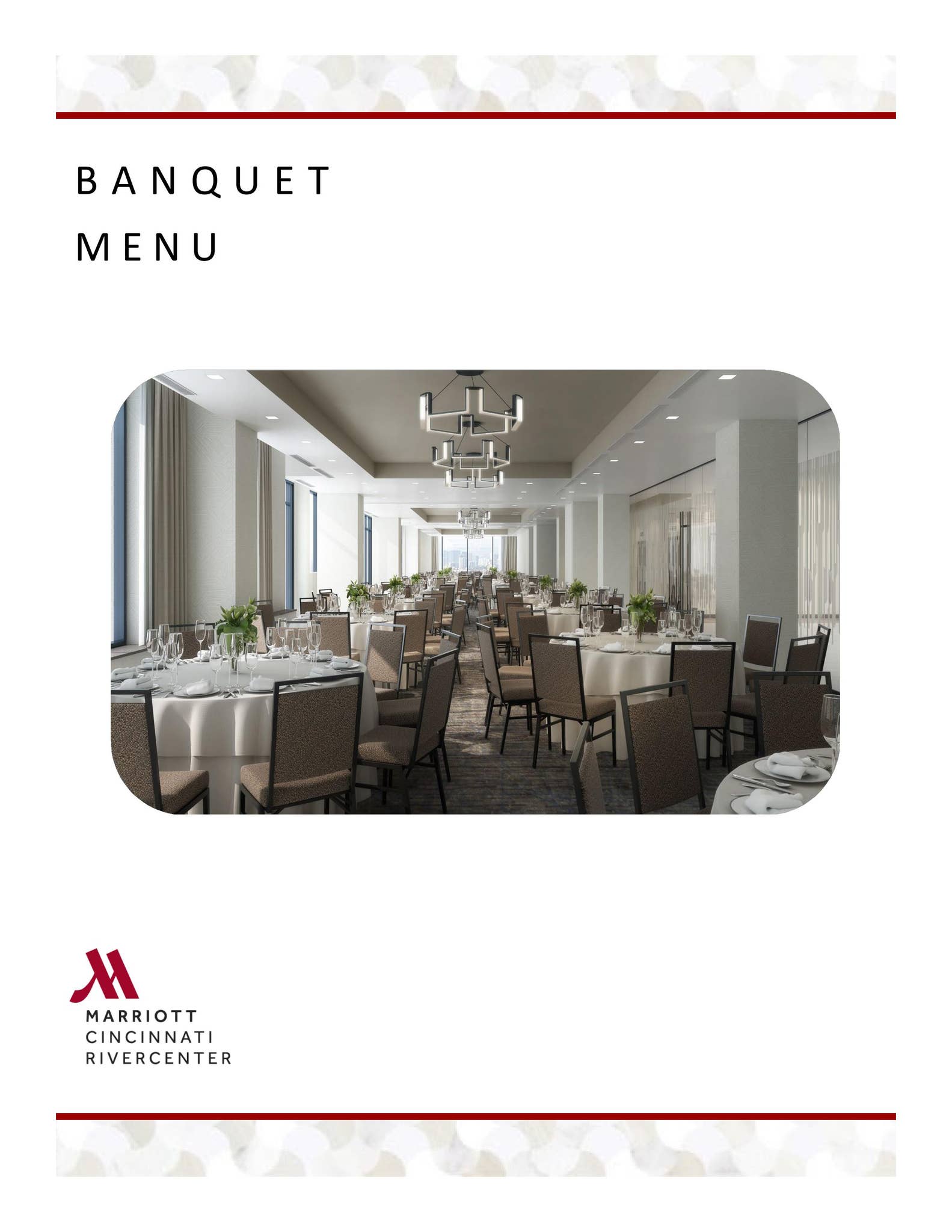 Cincinnati Marriott at RiverCenter Banquet Menu by spirehospitality - Issuu