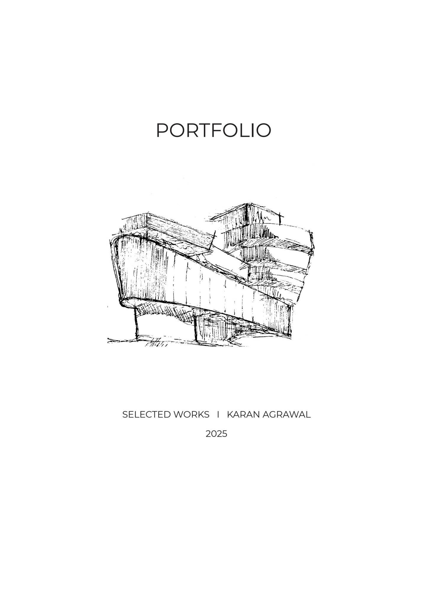 Karan Agrawal I Undergraduate Architecture Portfolio I Nirma University ...
