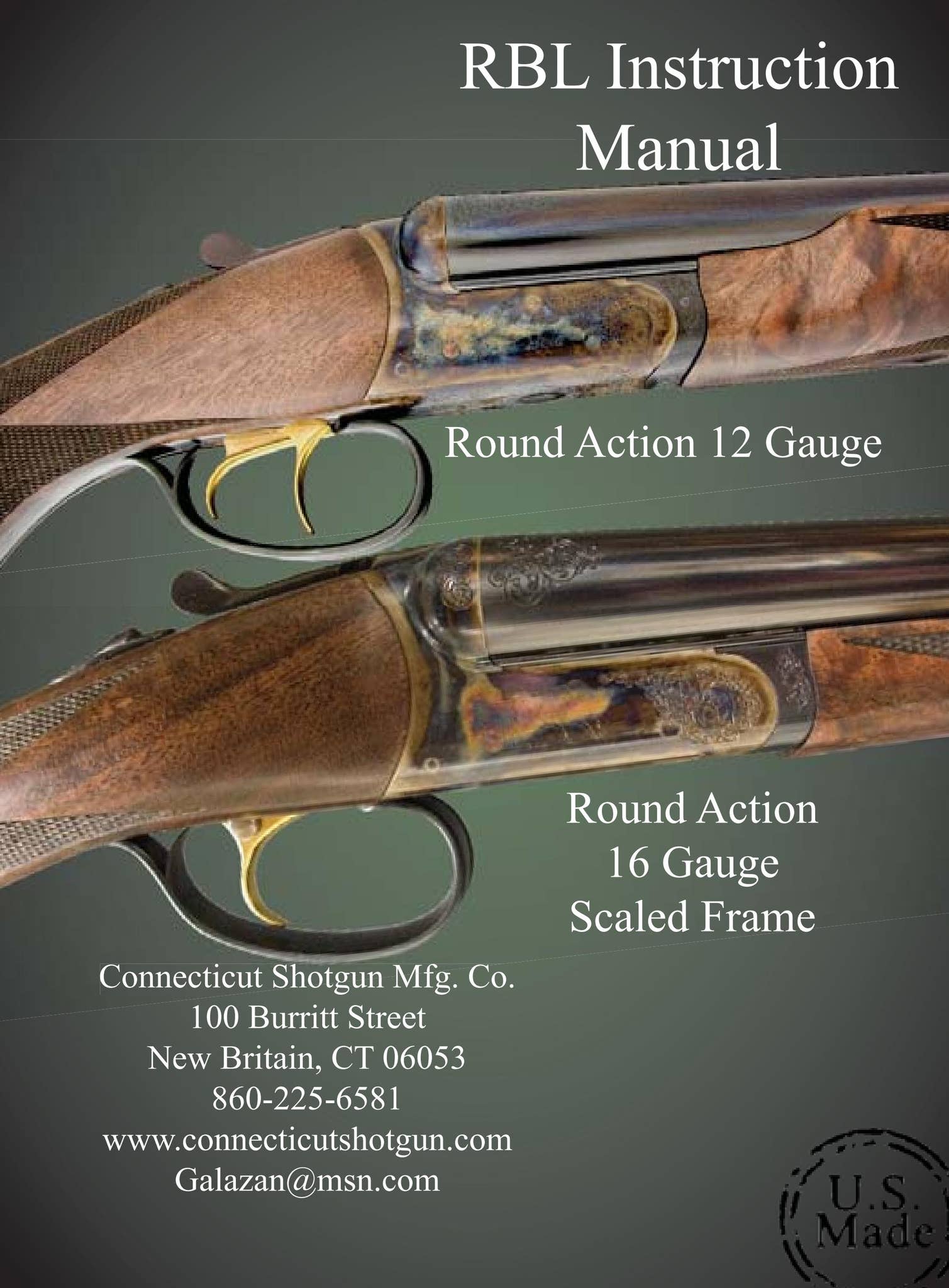 RBL 12-16 Manual by Connecticut Shotgun Mfg. Co. - Issuu