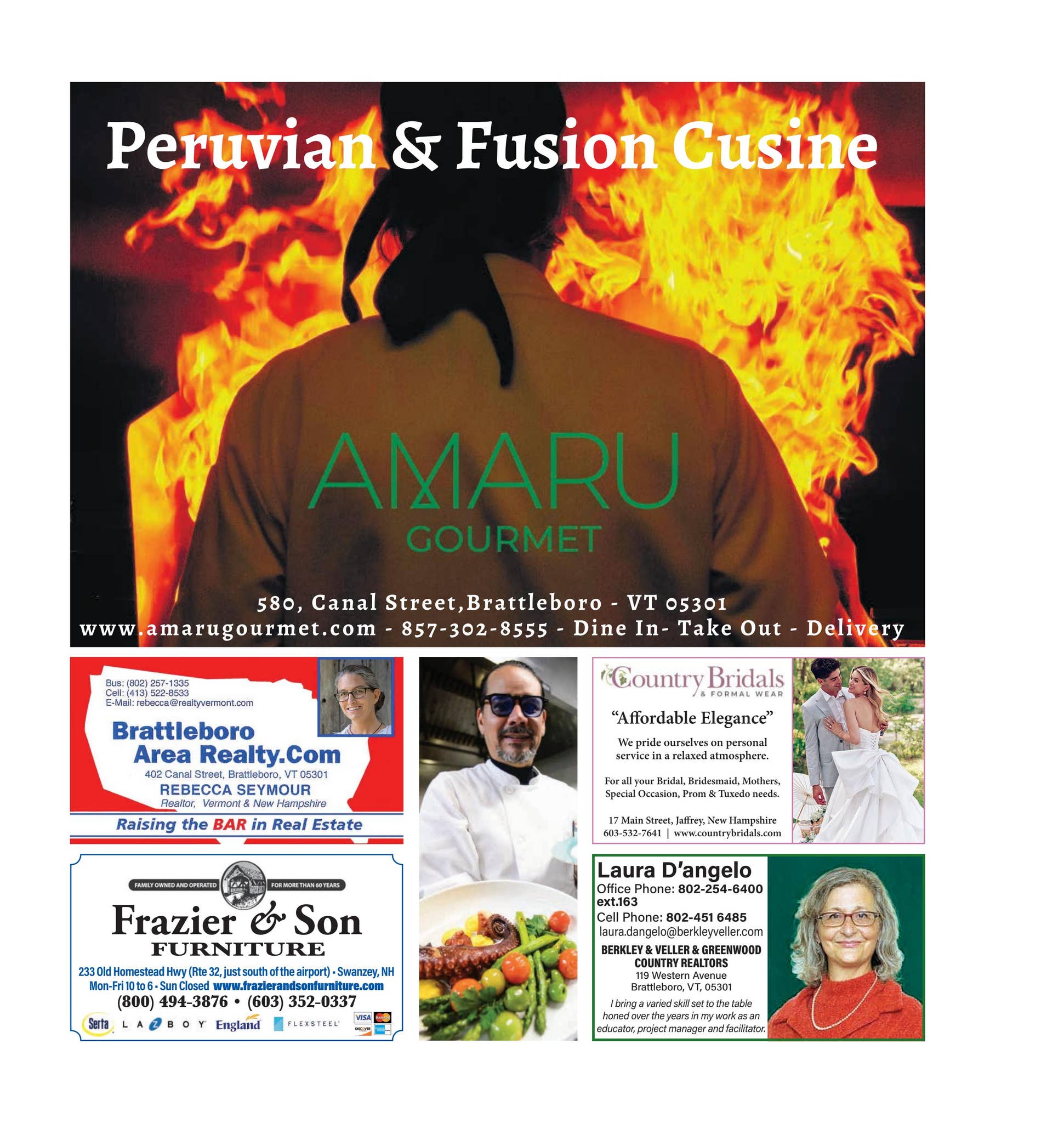 Amaru Menu 2025 by New England Newspapers, Inc. - Issuu