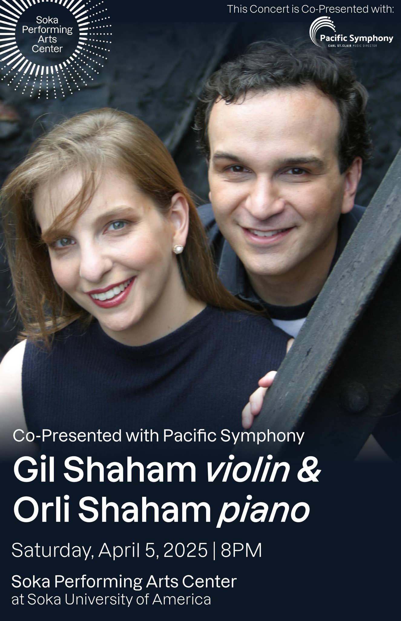2025.04.05 | Gil & Orli Shaham Program by Soka Performing Arts Center ...