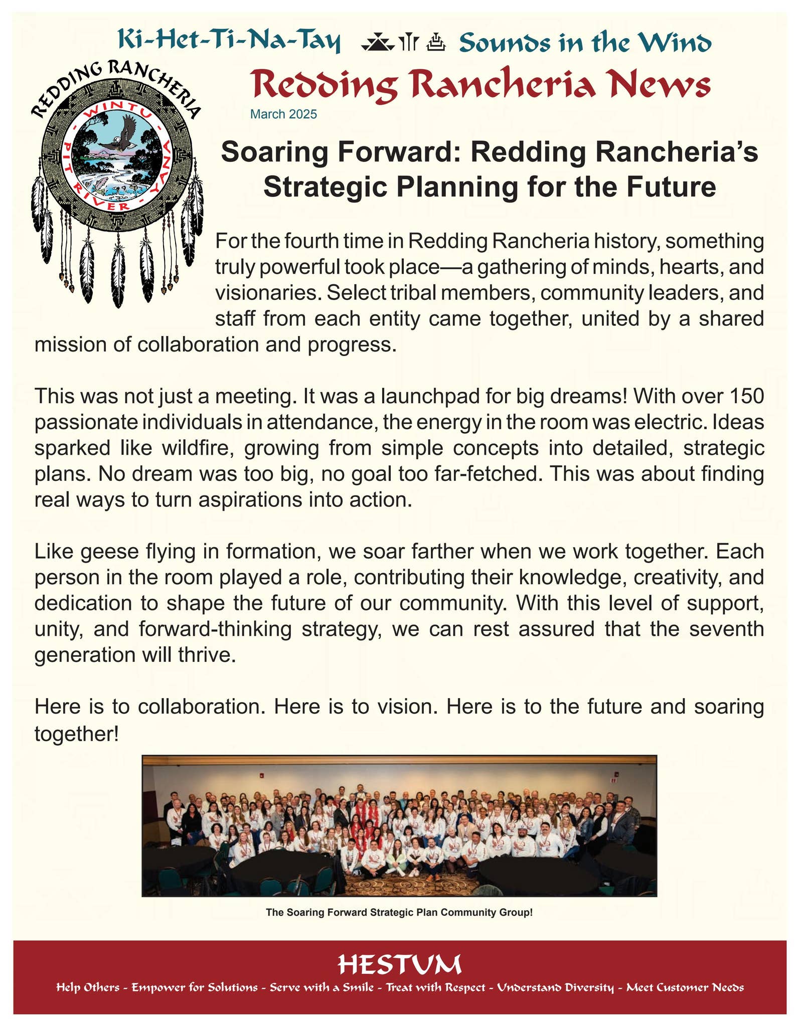 Redding Rancheria March 2025 Newsletter by Redding Rancheria - Issuu