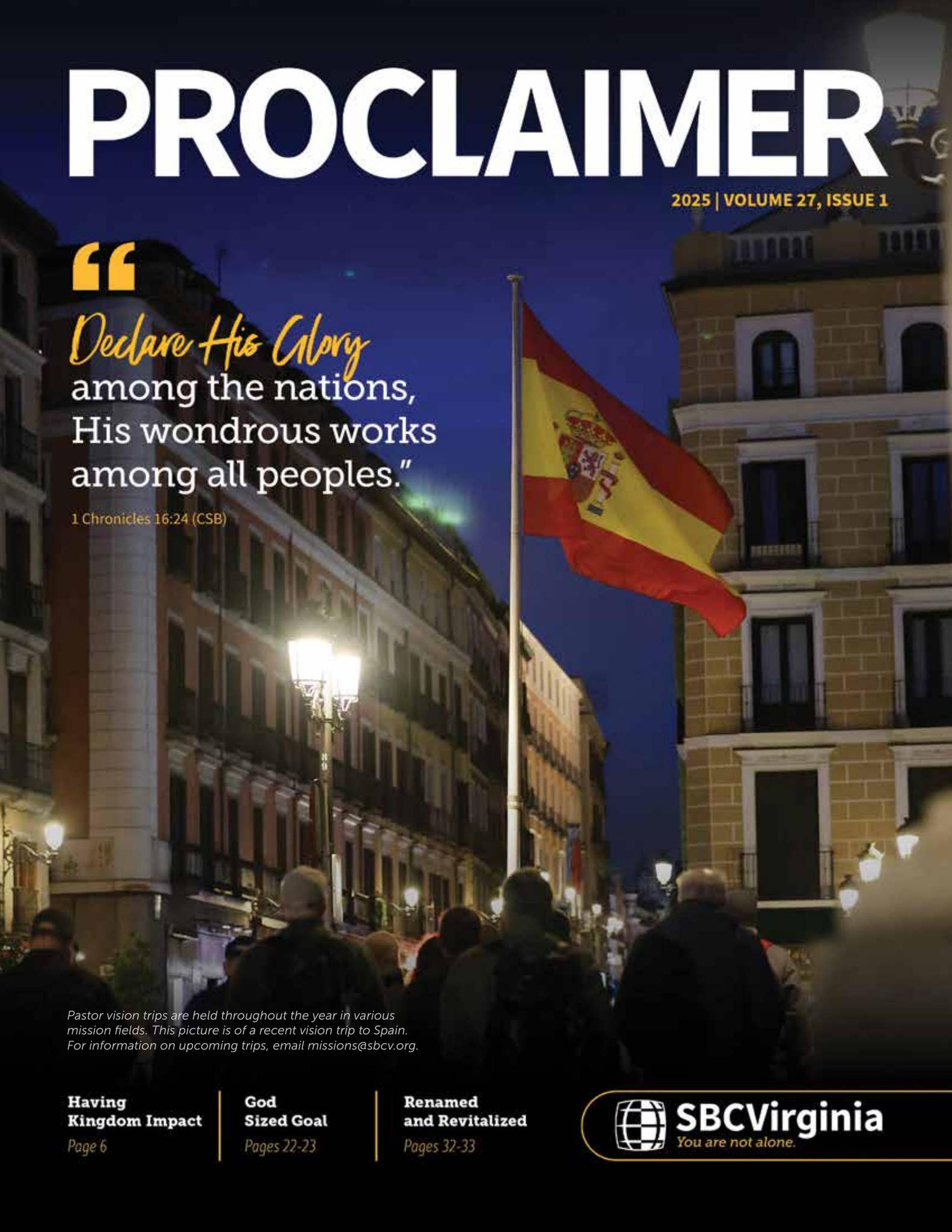 Proclaimer-2025-Spring by SBC of Virginia - Issuu