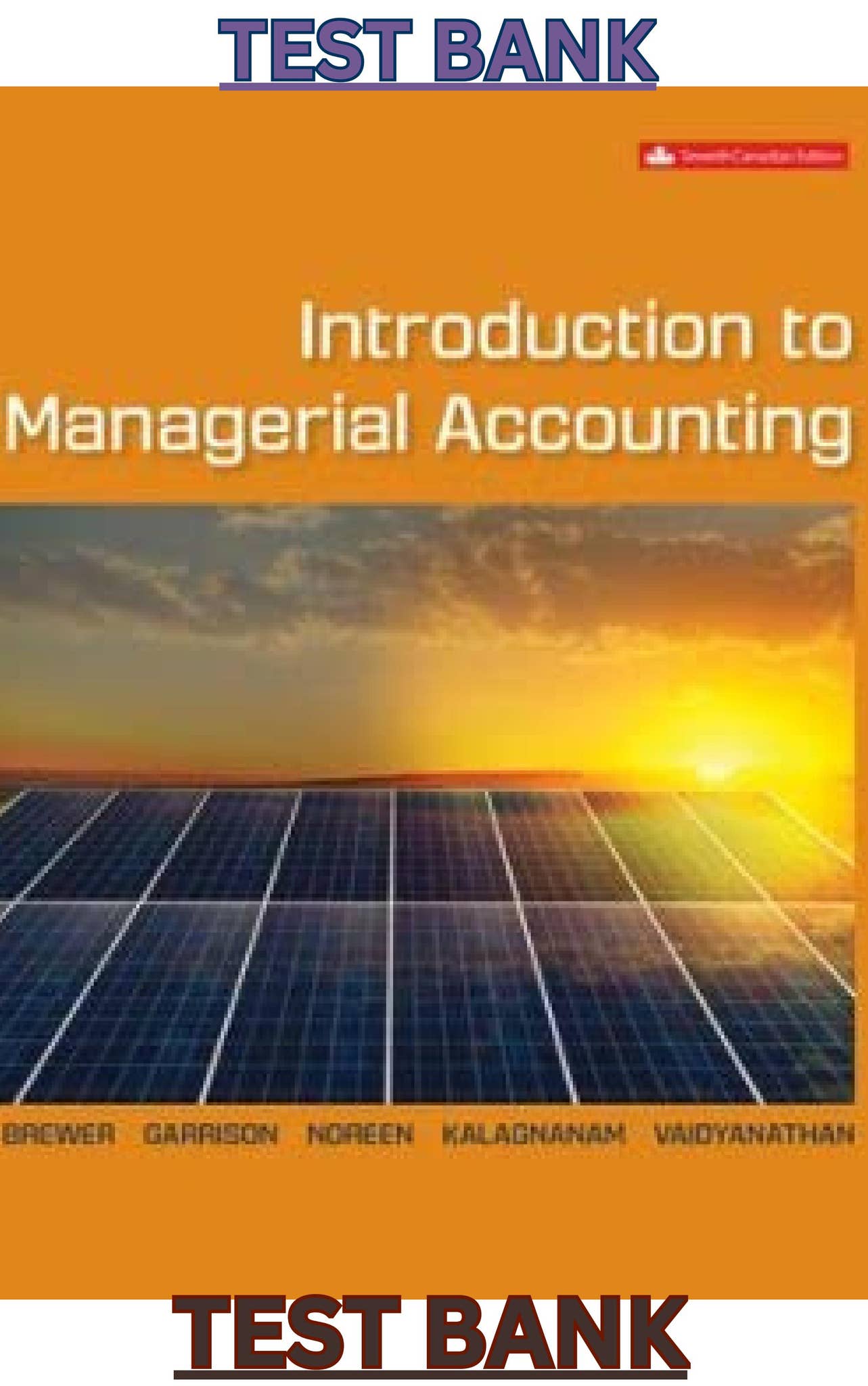 TEST BANK for Introduction to Managerial Accounting 7th Edition by ...