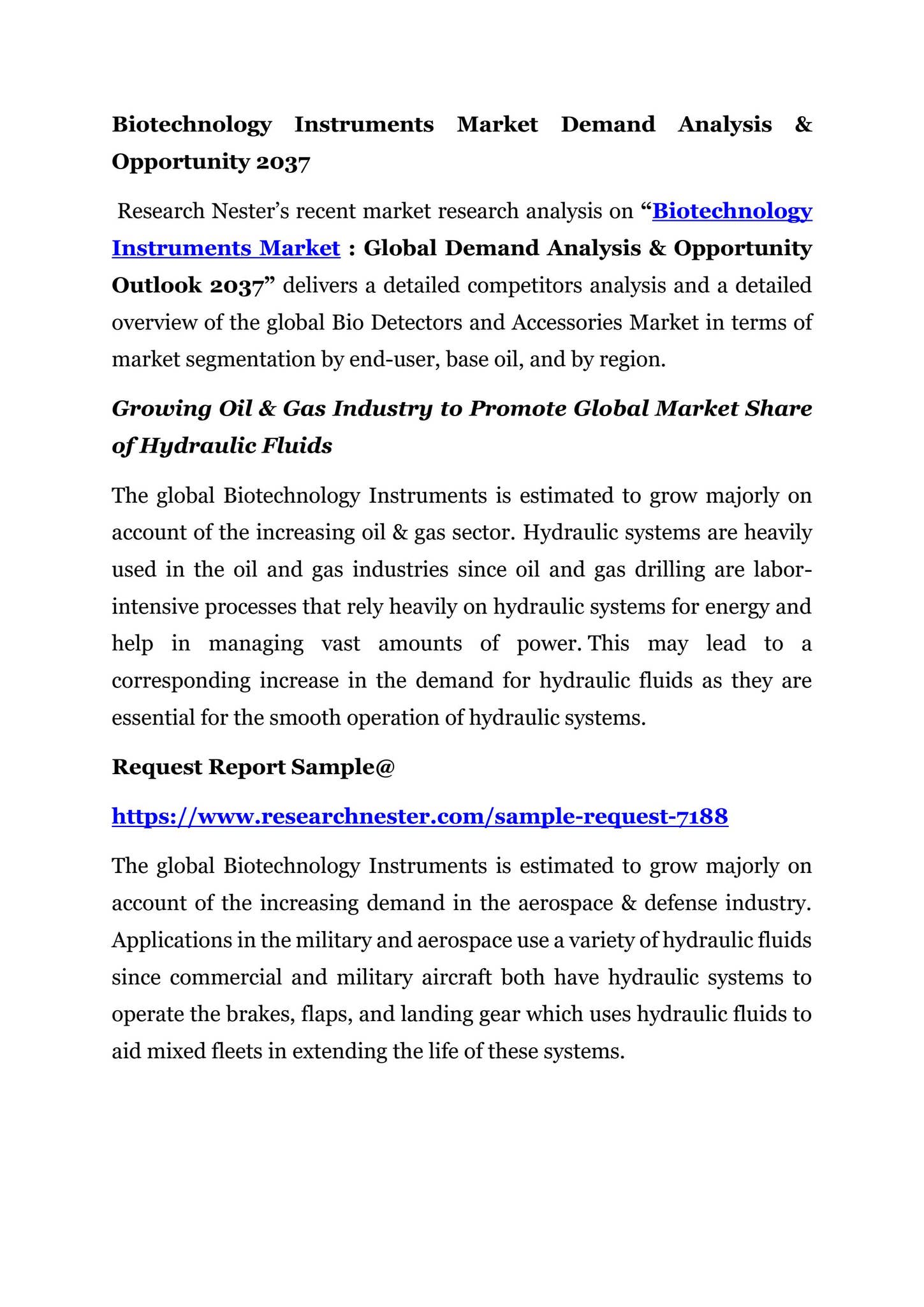 31-c-Biotechnology Instruments Market by aliyapandita - Issuu