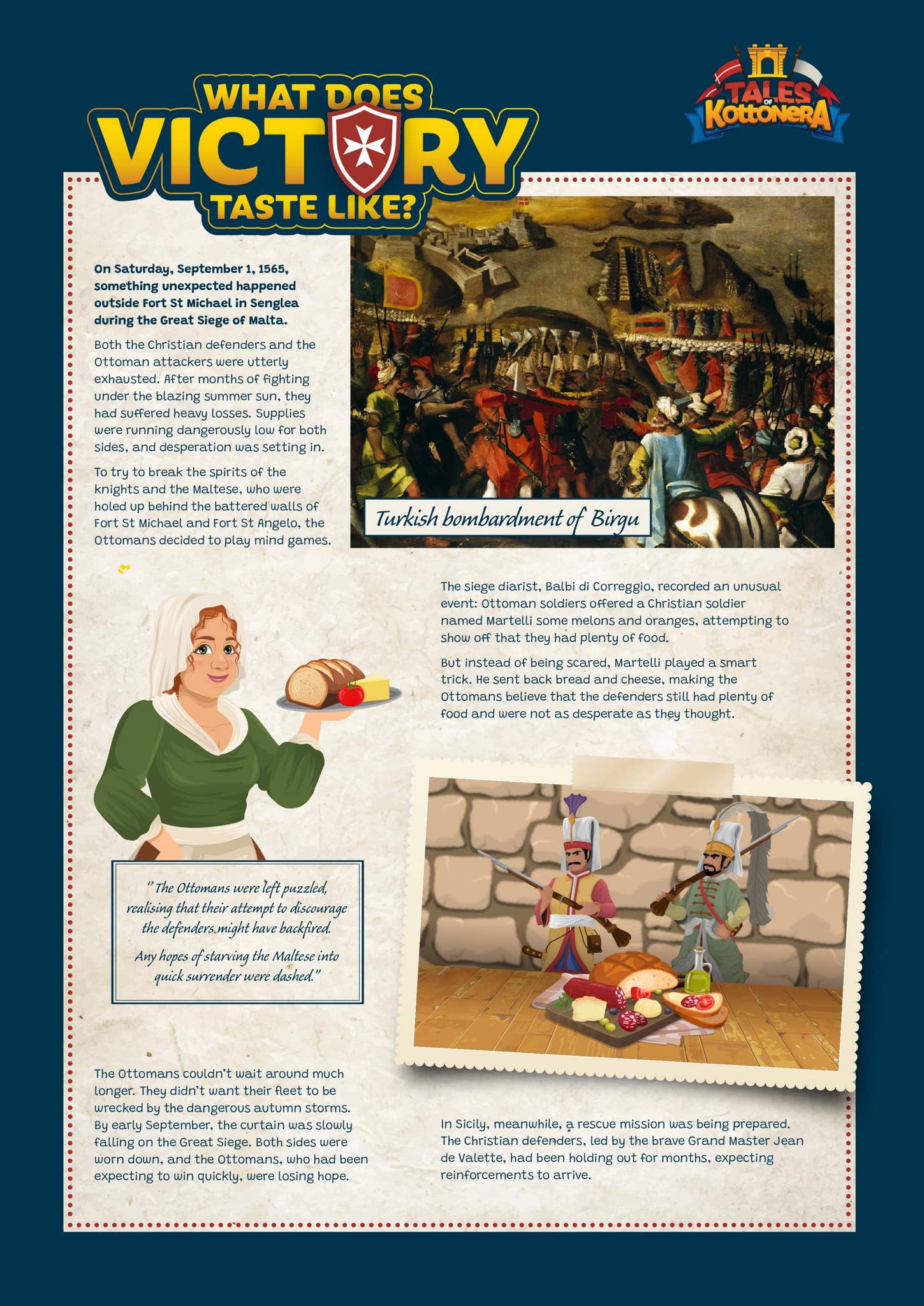 What Does Victory Taste Like? by Tales of Kottonera - Issuu