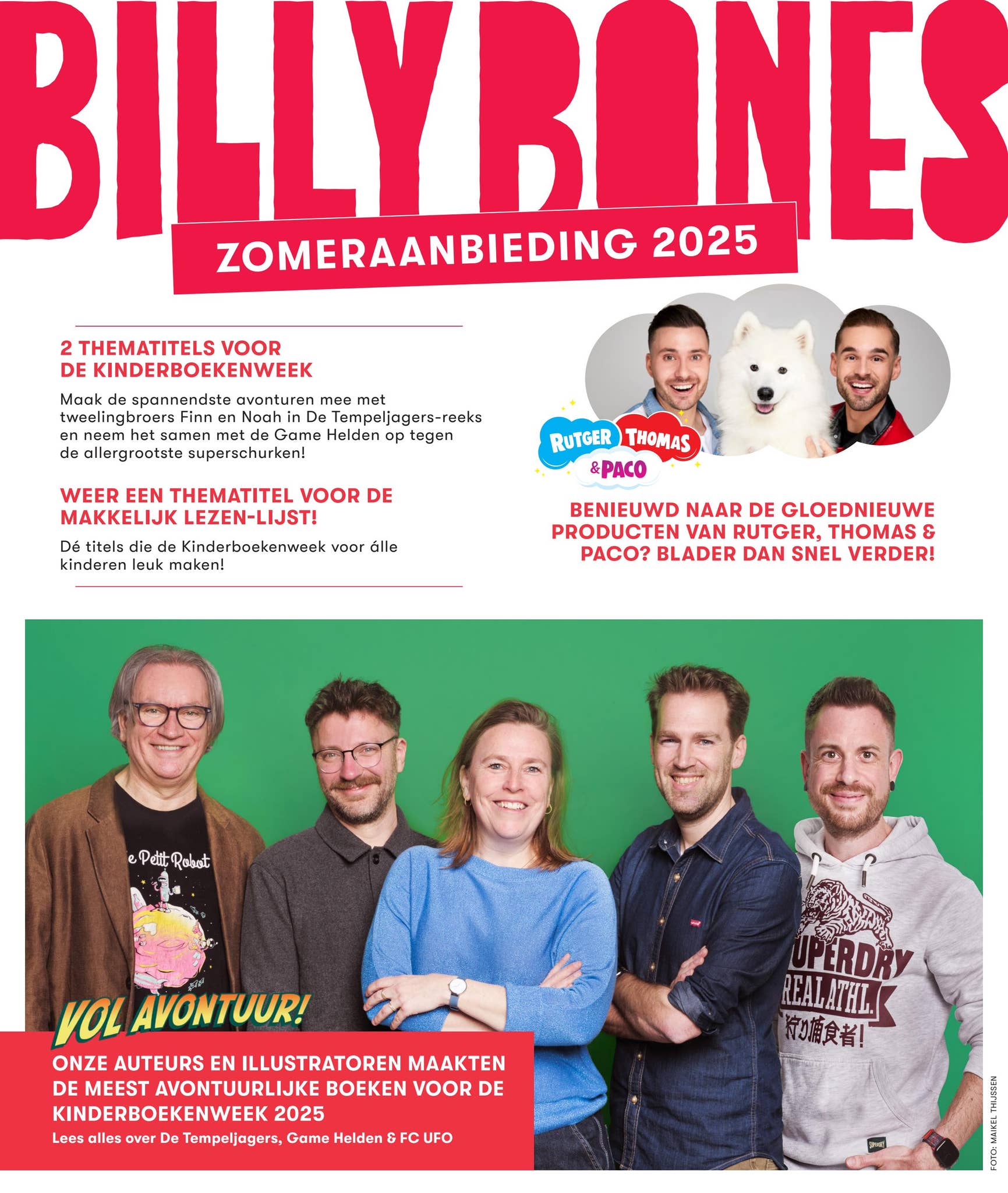 BILLY BONES - ZOMERAANBIEDING 2025 by Uitgeverij BILLY BONES - Issuu