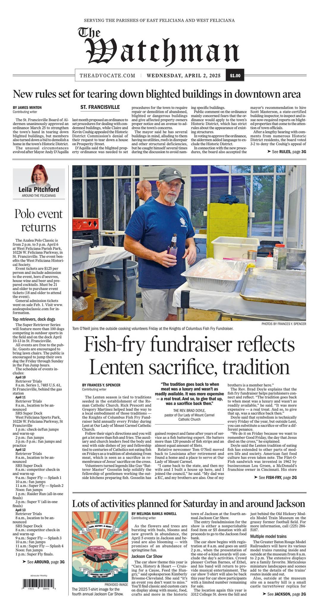 The Watchman 04-02-2025 by The Advocate - Issuu