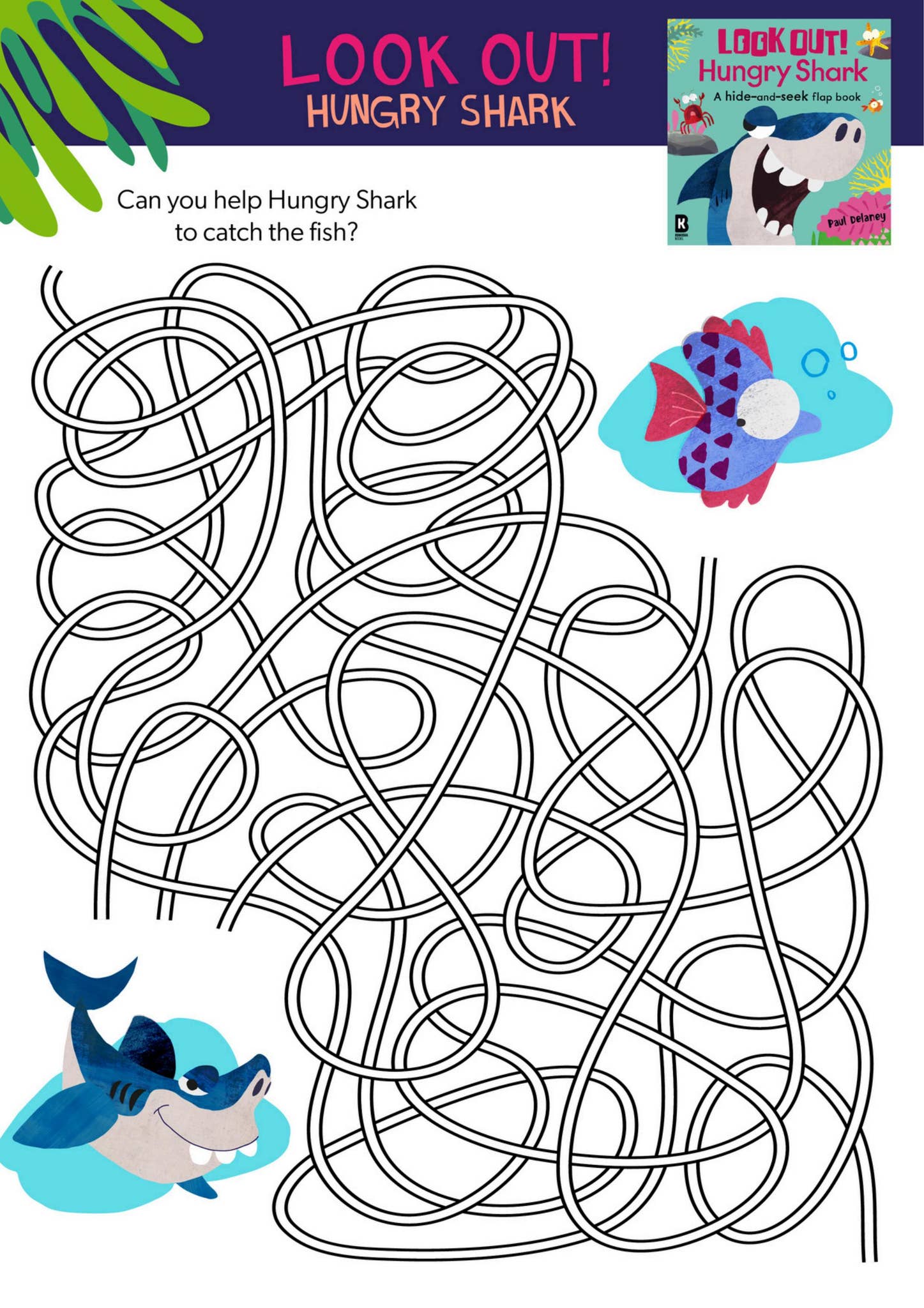 Hungry Shark Activity Sheets by harpercollinschildrens - Issuu