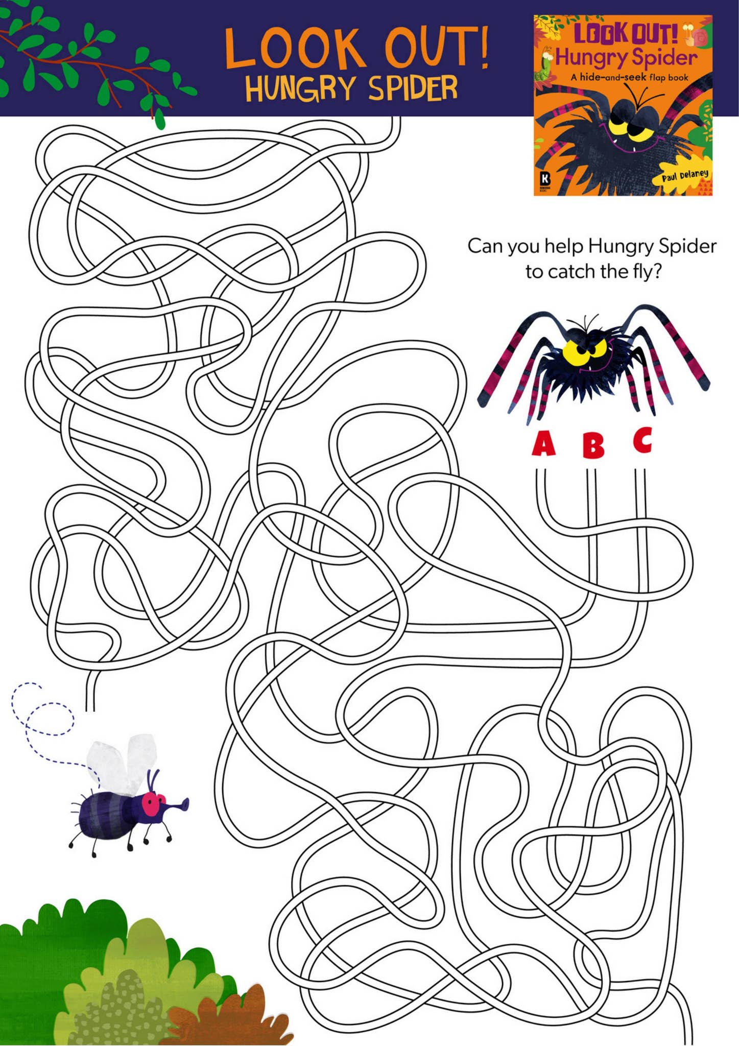 Hungry Spider Activity Sheets by harpercollinschildrens - Issuu