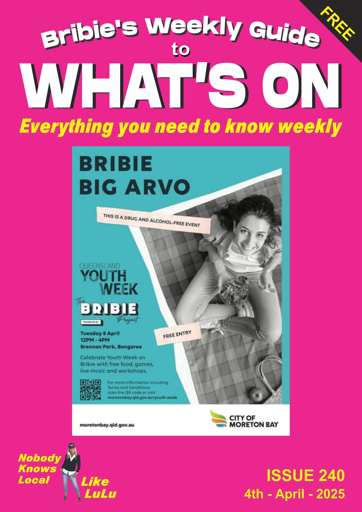 Bribie's Weekly Guide Magazine 240 by bribiesweeklyguide - Issuu