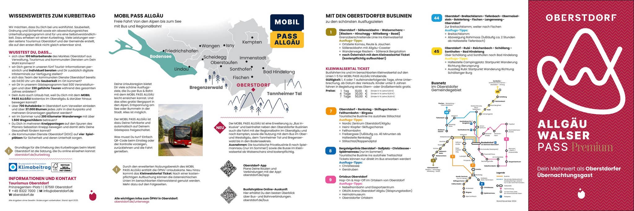 Allgäu-Walser-Pass Mehrwert Flyer Sommer 25 by Tourismus Oberstdorf - Issuu