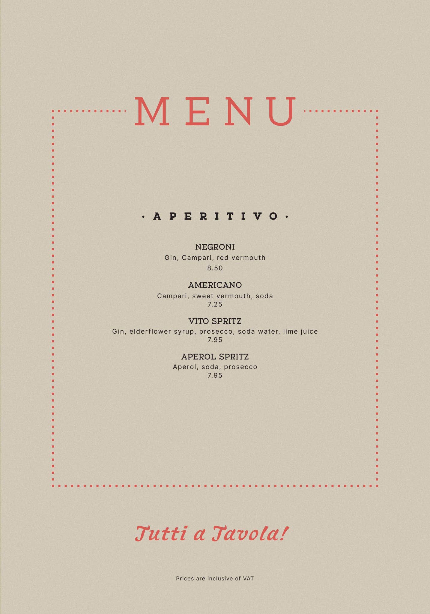 Trattoria Riccardo - Menu by Axhotels Malta - Issuu