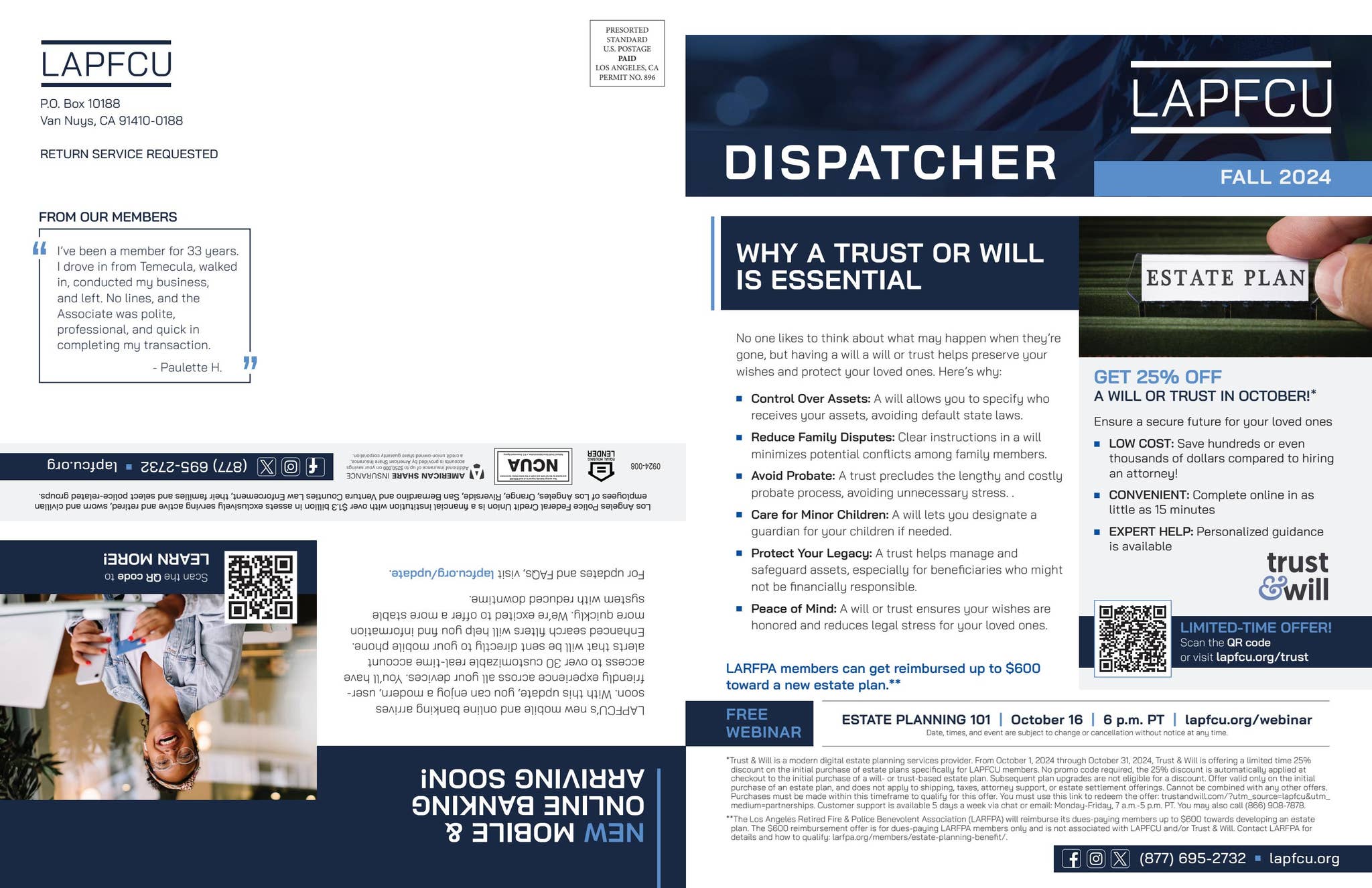 0924-008 FALL Dispatcher FINAL NO CROPS by lapfcu - Issuu