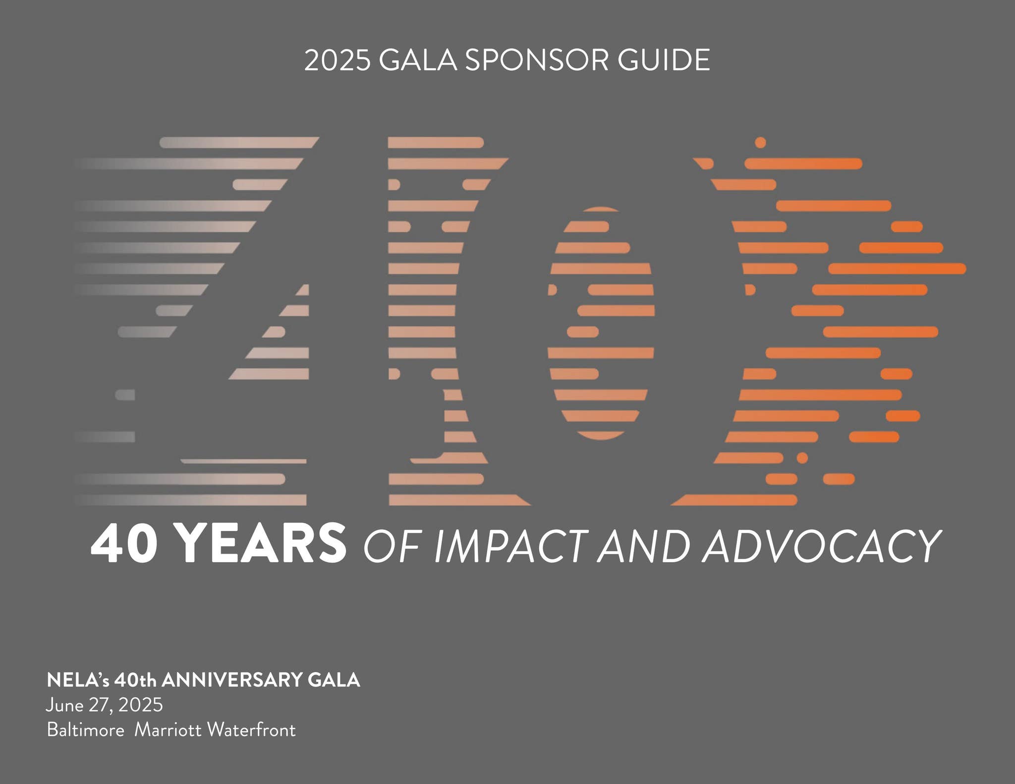 2025 NELA Gala Sponsor Guide by NELAHQ - Issuu