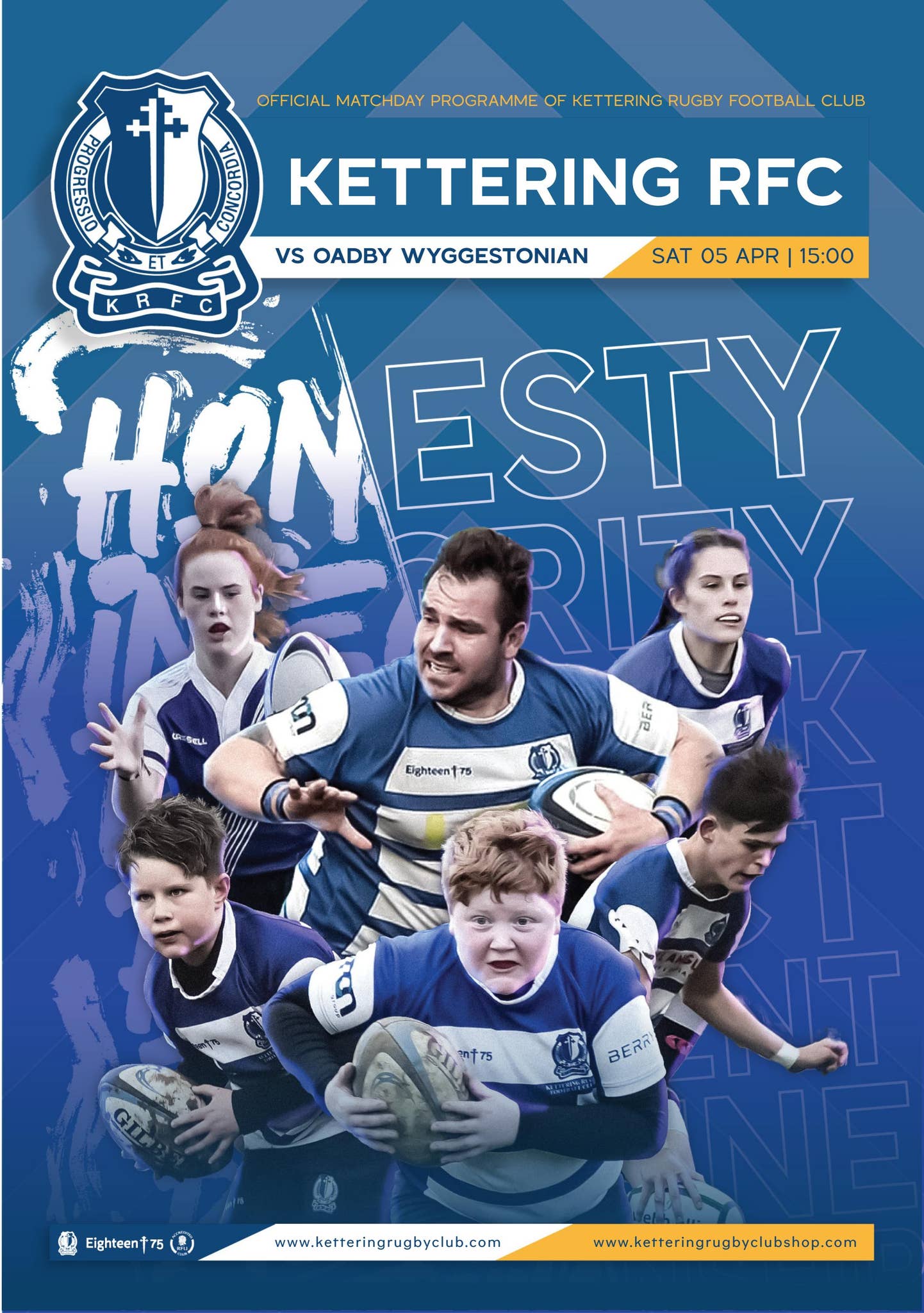 Kettering RFC vs Oadby Wyggs RFC | 05/04/25 by georgeeason.design - Issuu
