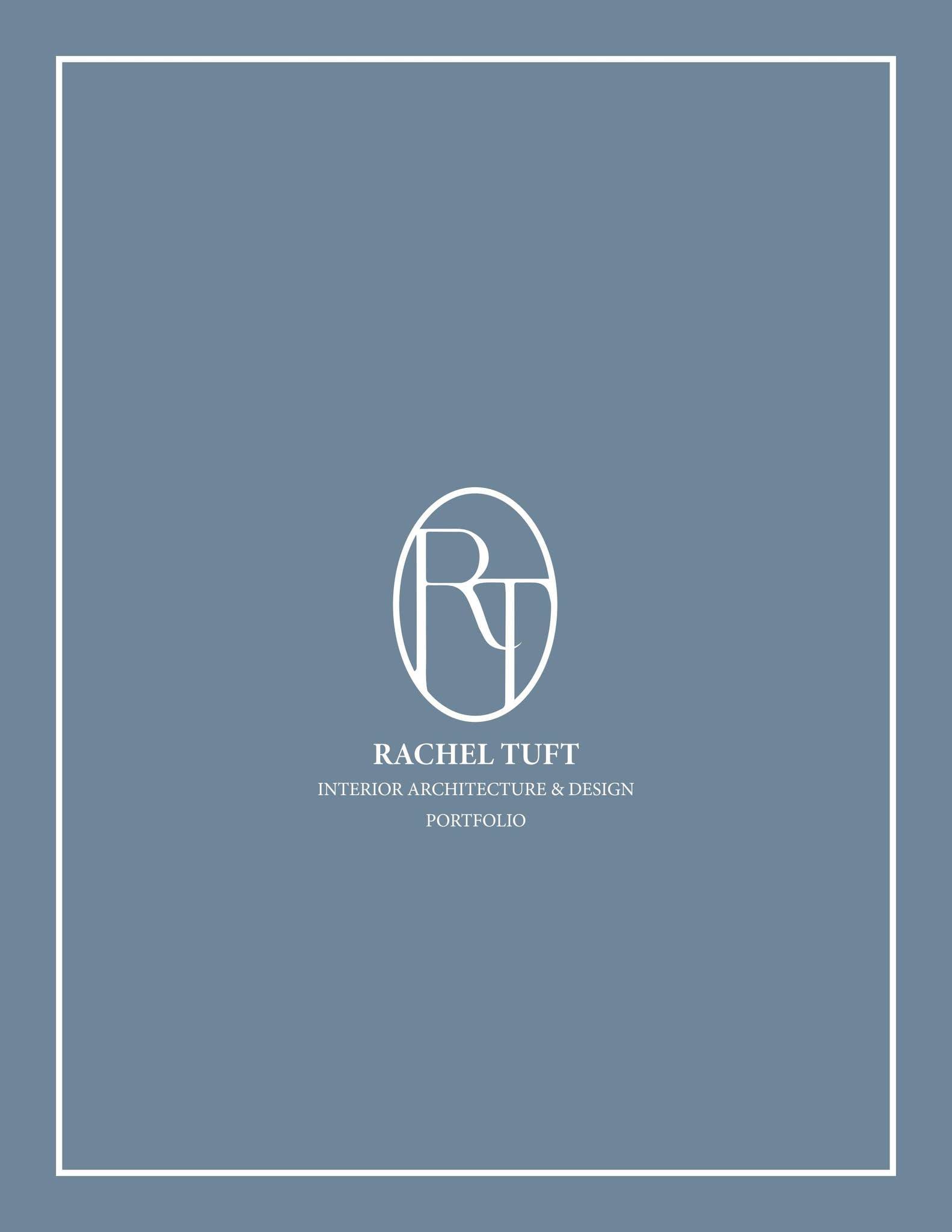 Rachel Tuft Interior Architecture and Design Portfolio 2025 by ...