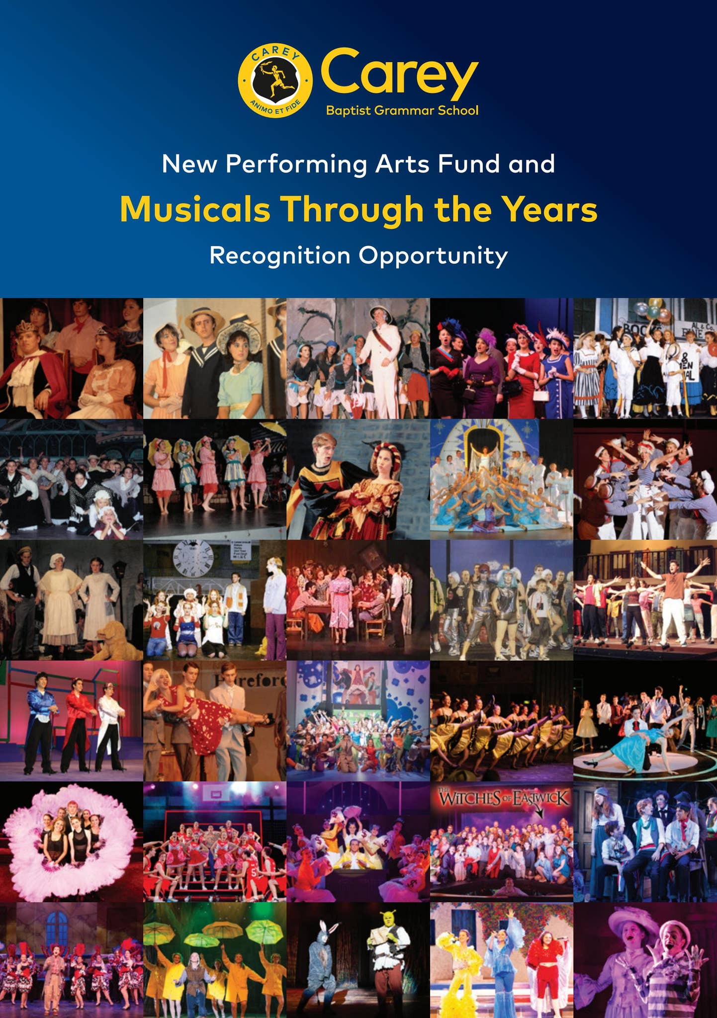 Musicals Through the Years art installation by CareyGrammar - Issuu