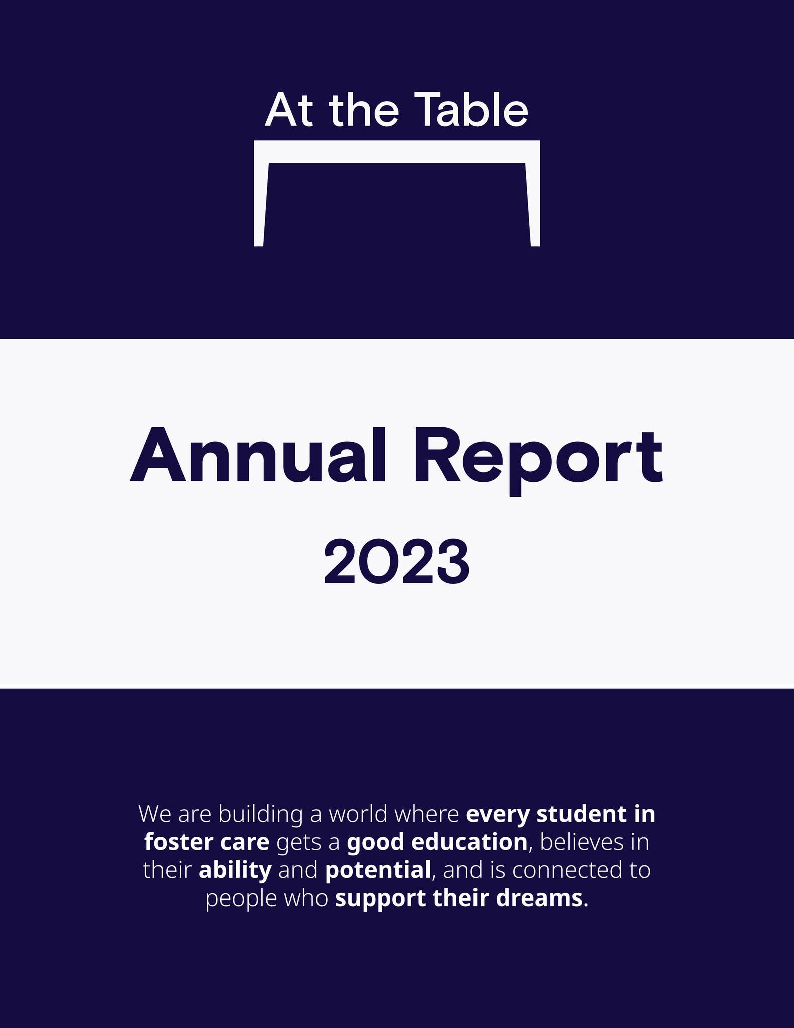 At the Table FY23 Annual Report by atthetablenyc - Issuu
