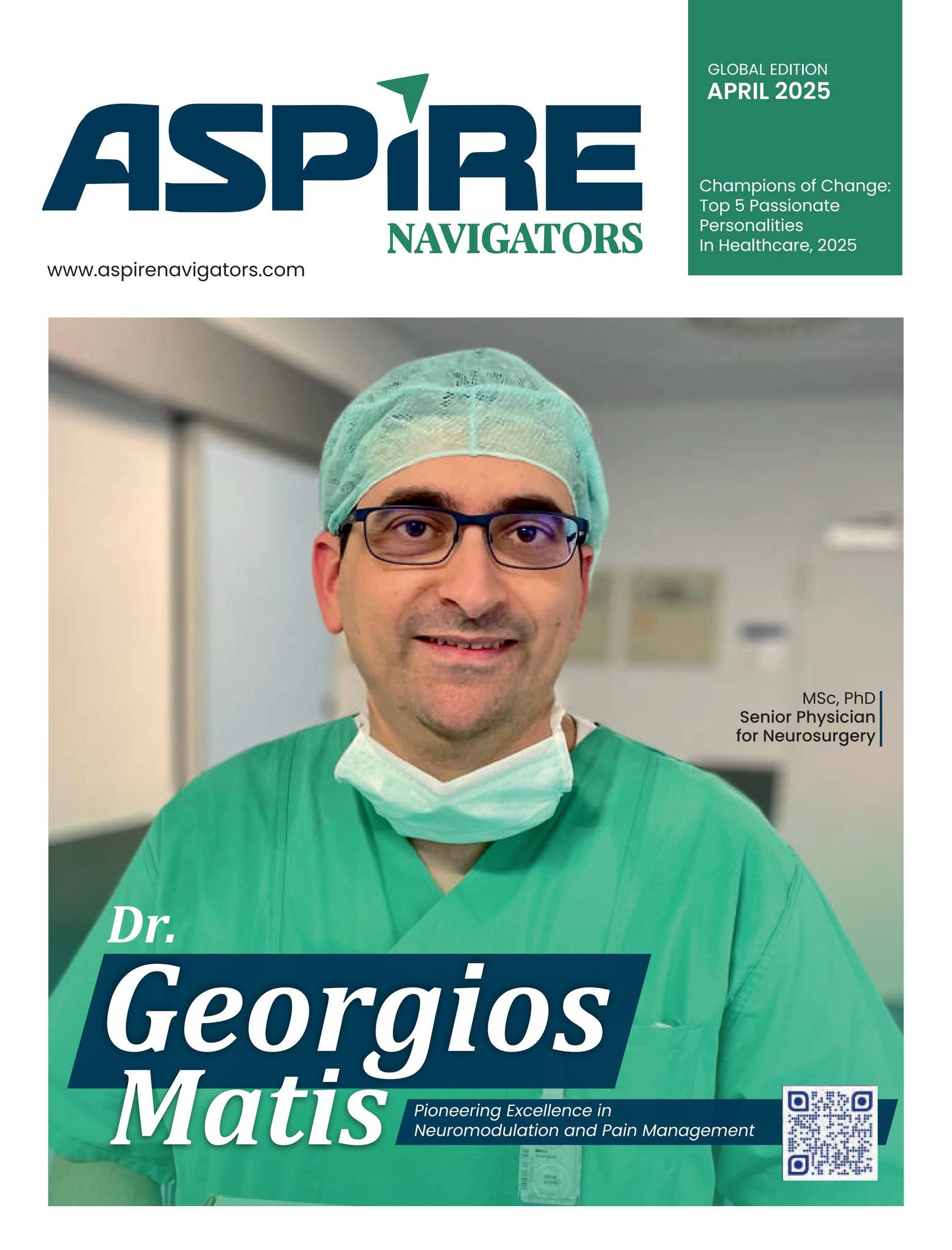 Top 5 Passionate Personalities In Healthcare, 2025 by Aspire Navigators - Issuu