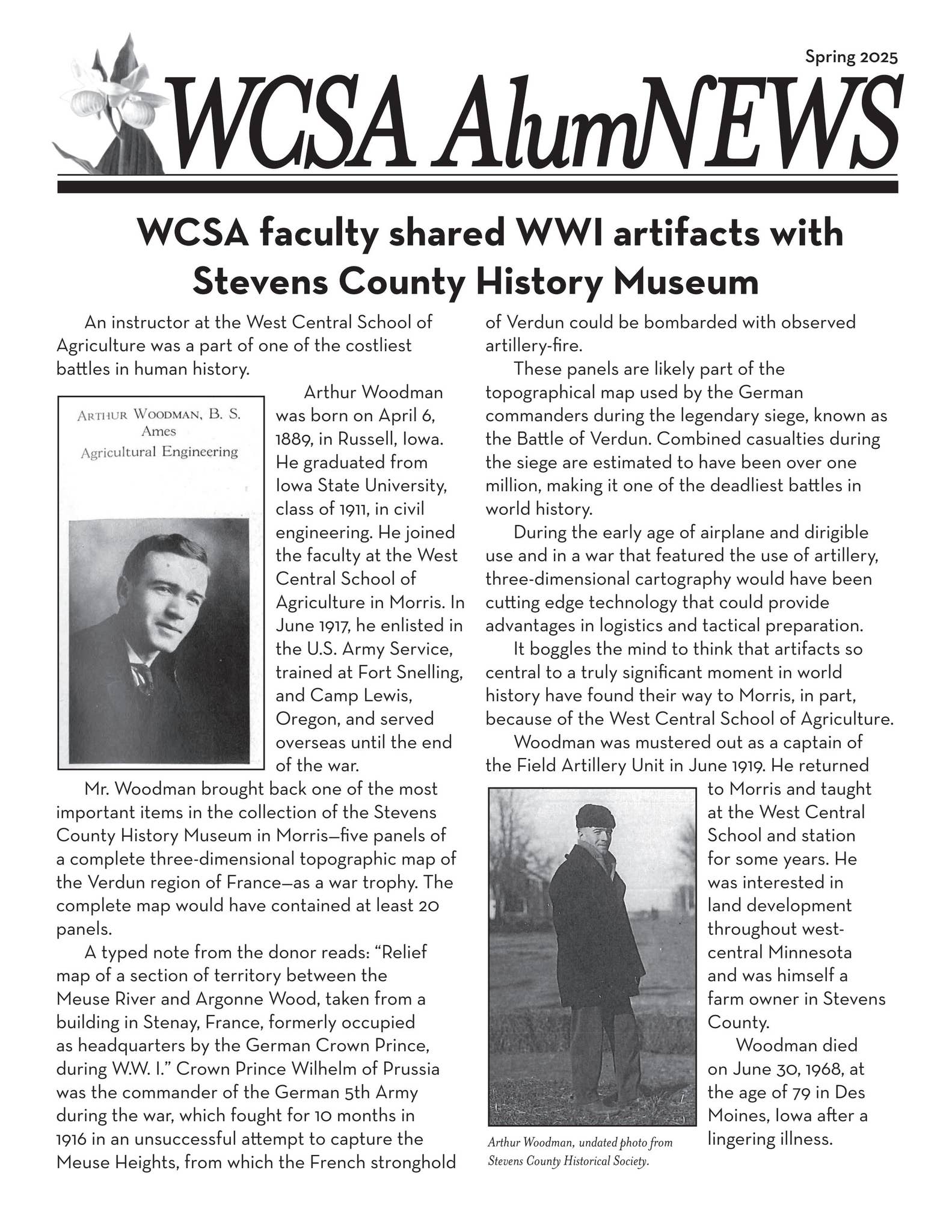 WCSA AlumNEWS spring 2025 by University of Minnesota Morris - Issuu