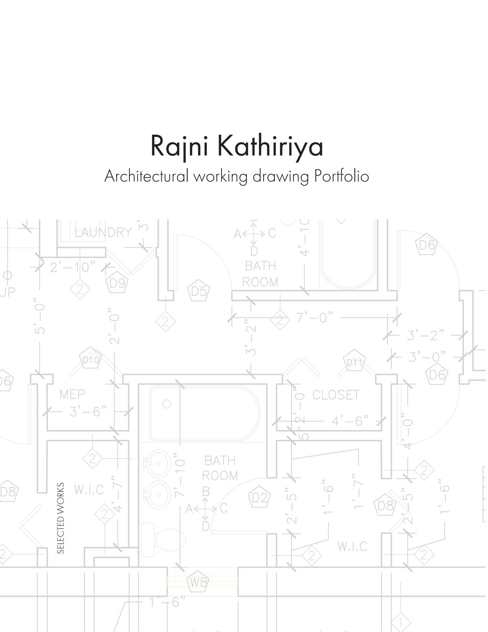 Working Drawing portfolio by rajnikathiriya - Issuu