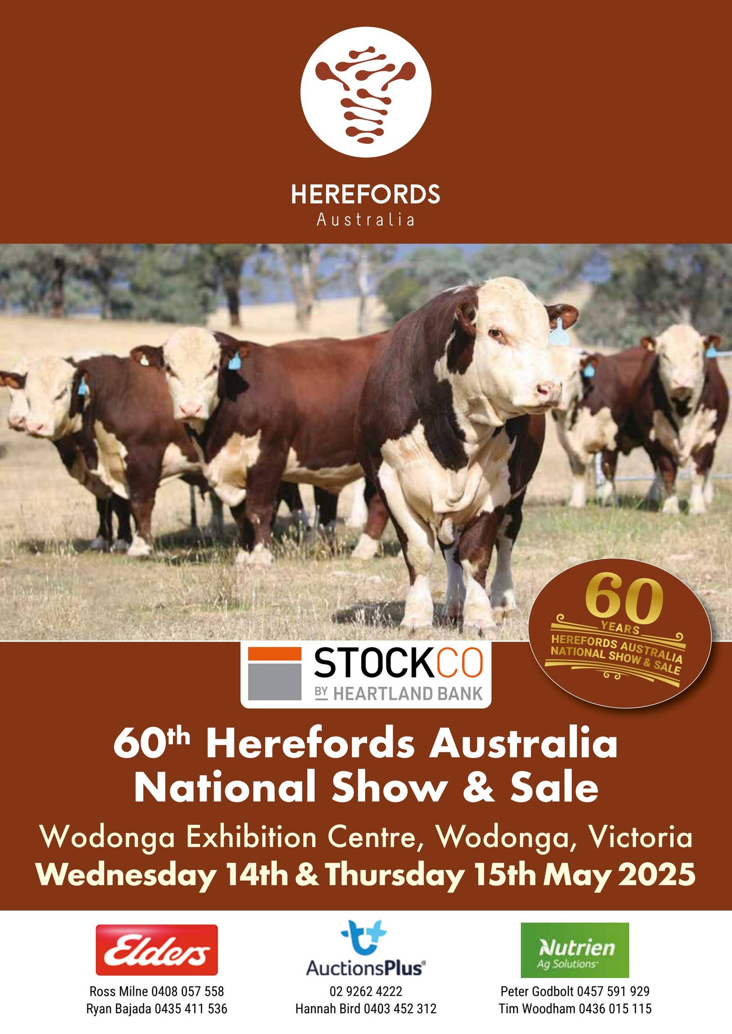 2025 StockCo by Heartland Bank Herefords Australia 60th National Show ...