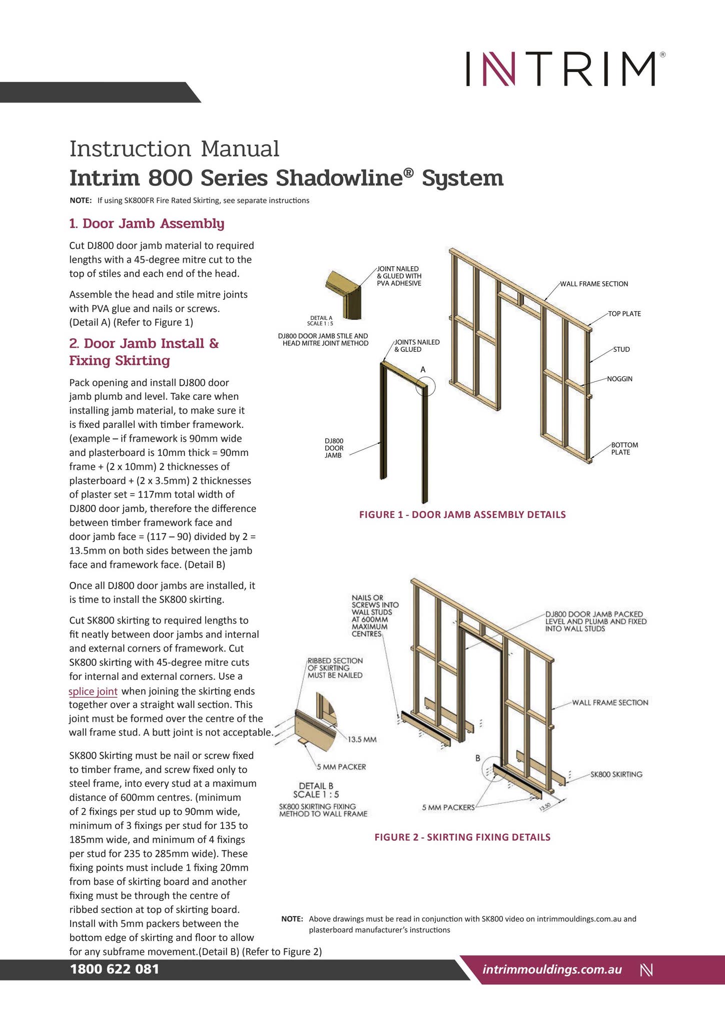 Intrim Shadowline System Installation Instructions by Intrim Mouldings - Issuu