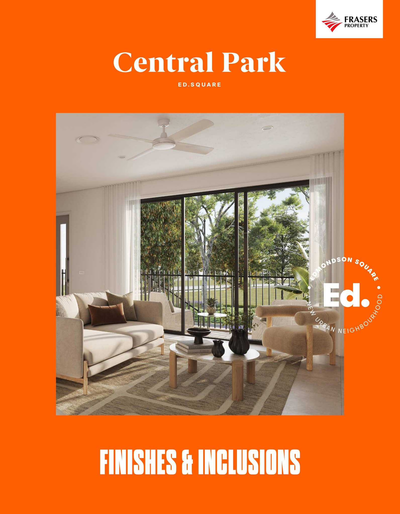 Ed.Square Central Park - Greenway Collection - Finishes & Inclusions by ...