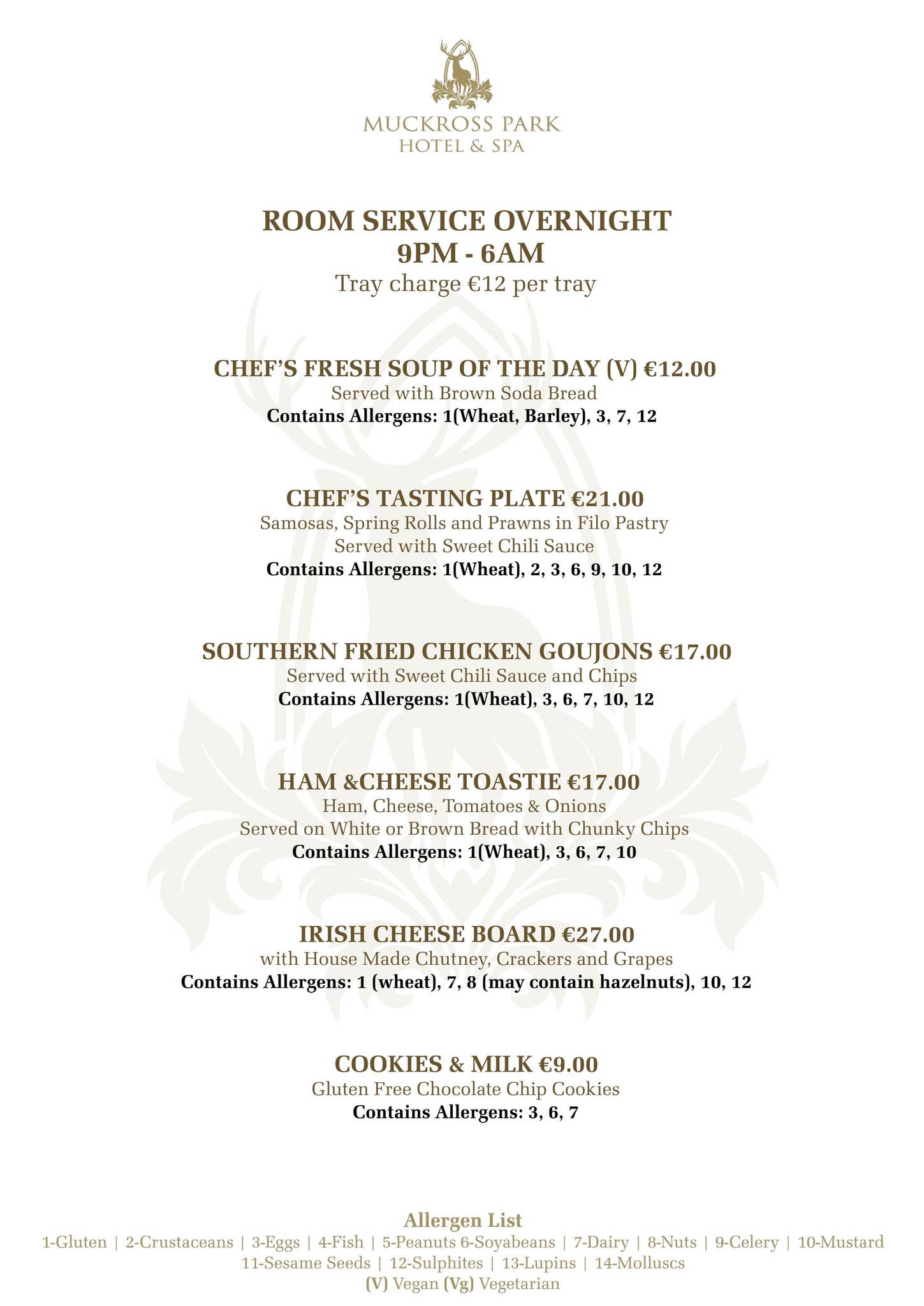 MPH Menu - Room Service Night by iNUA Hospitality - Issuu