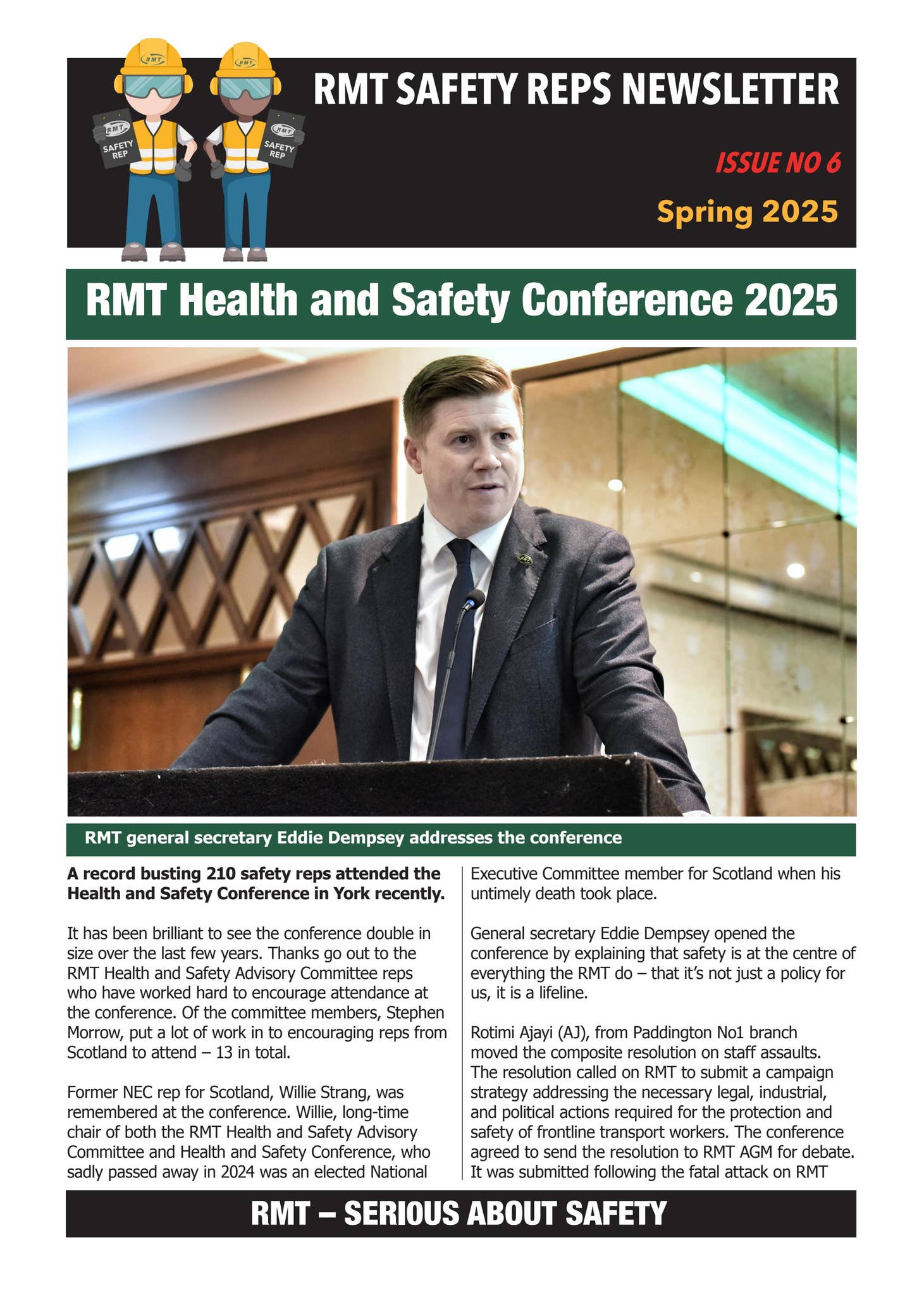 H&S Reps Newsletter Spring2025 by RMT Union - Issuu