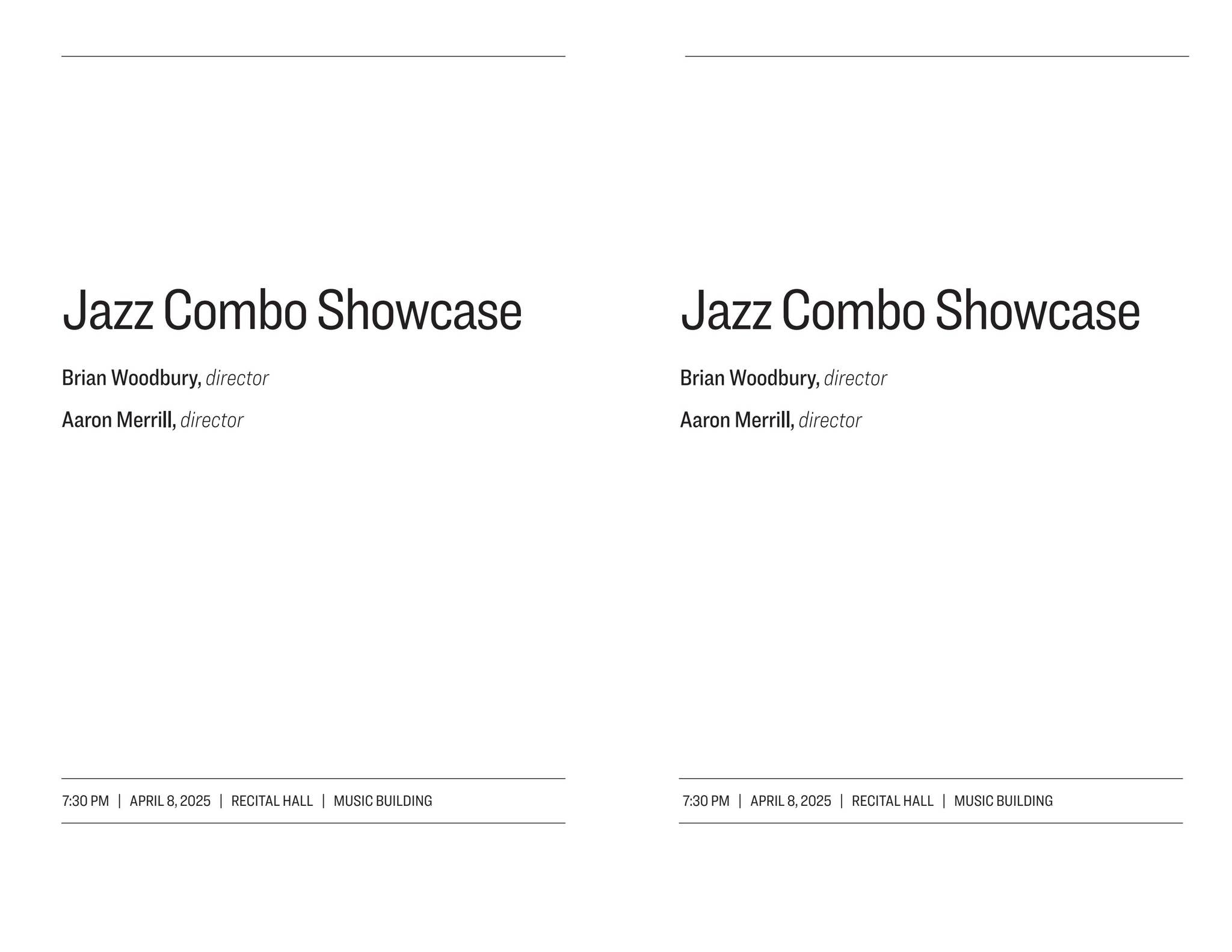 040825 - Jazz Combos Program FINAL by BYUSchoolofMusic - Issuu