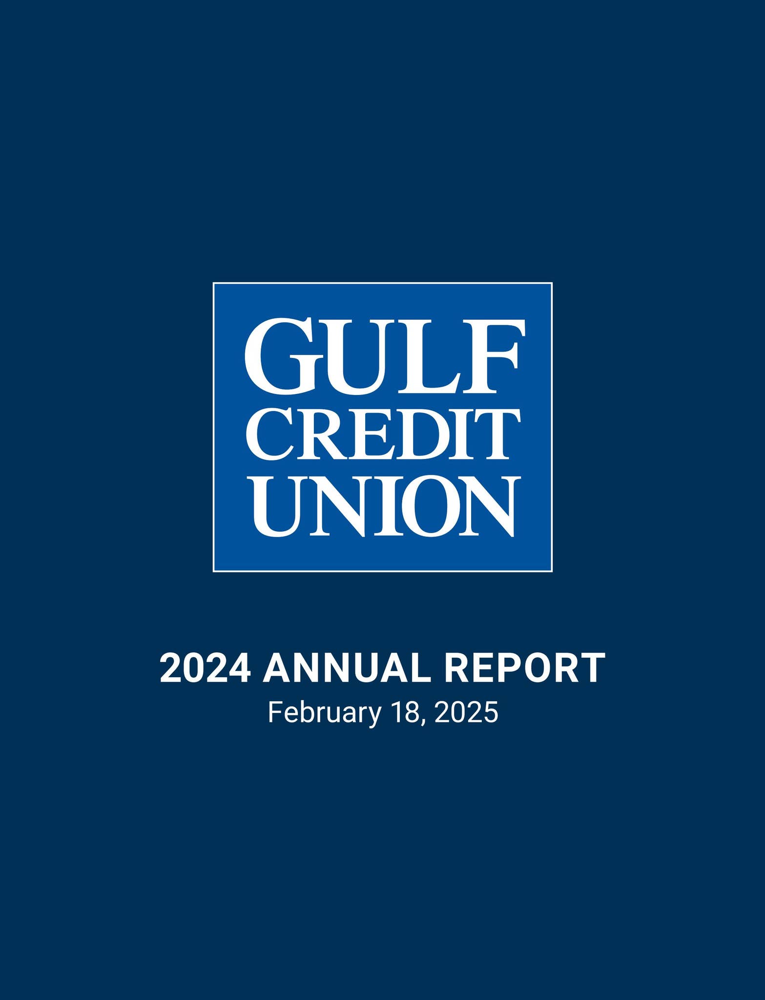 GCU 2025 Annual Report_web by Gulf Credit Union - Issuu