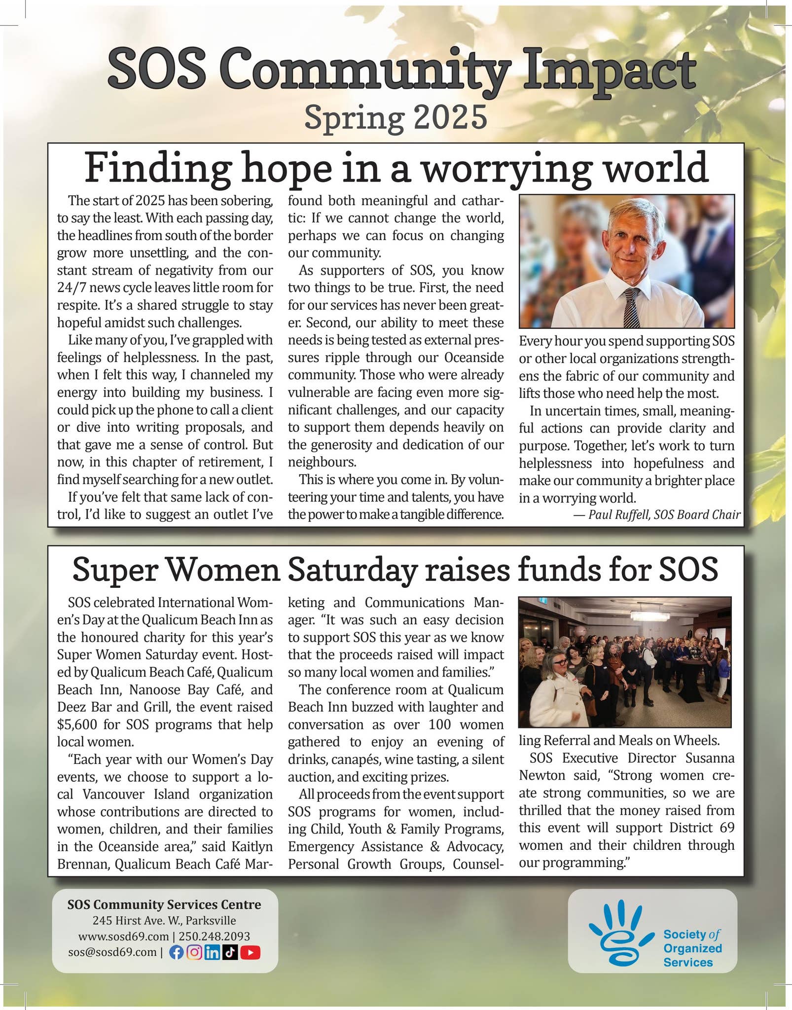 FINAL-SOS Spring Newsletter-Impact 2025 by sosd69 - Issuu