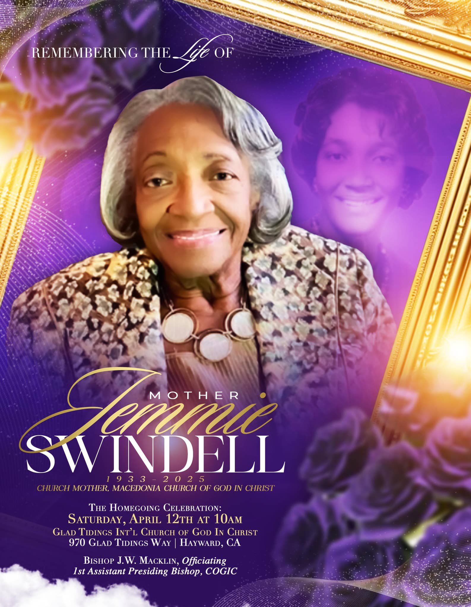 Remembering the Life of Mother Jemmie Swindell by Nate's Graphics - Issuu